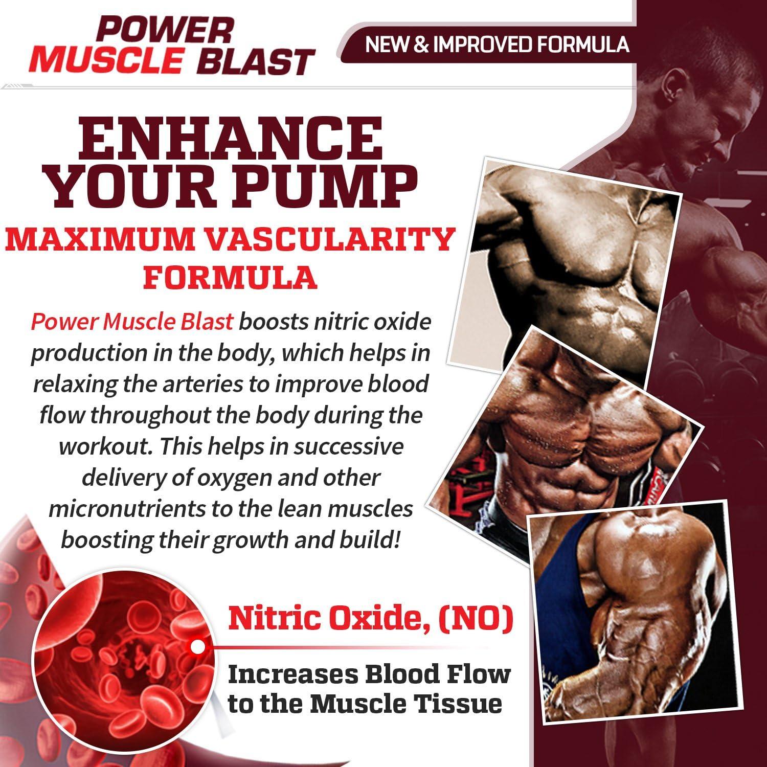 Power Muscle Blast - Max Strength & Advanced Muscle Growth Blend ...