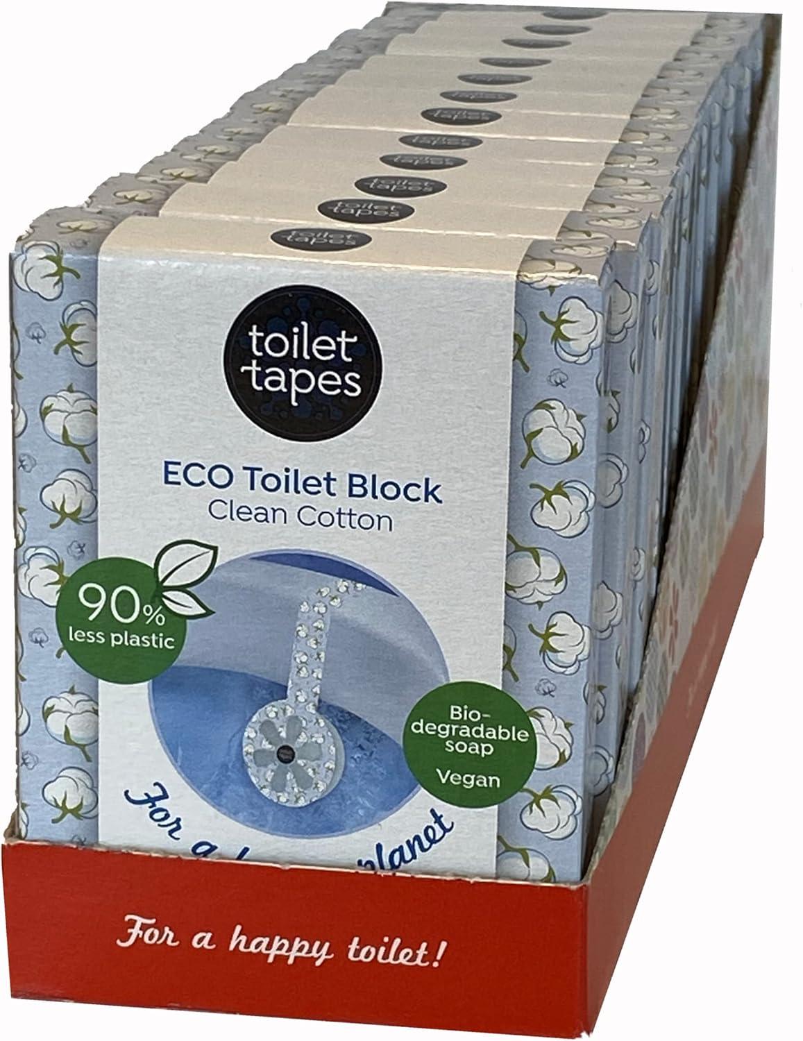 Eco-Friendly Toilet Tapes Box Set | 160+ Rinsings | 90% Less Plastic ...