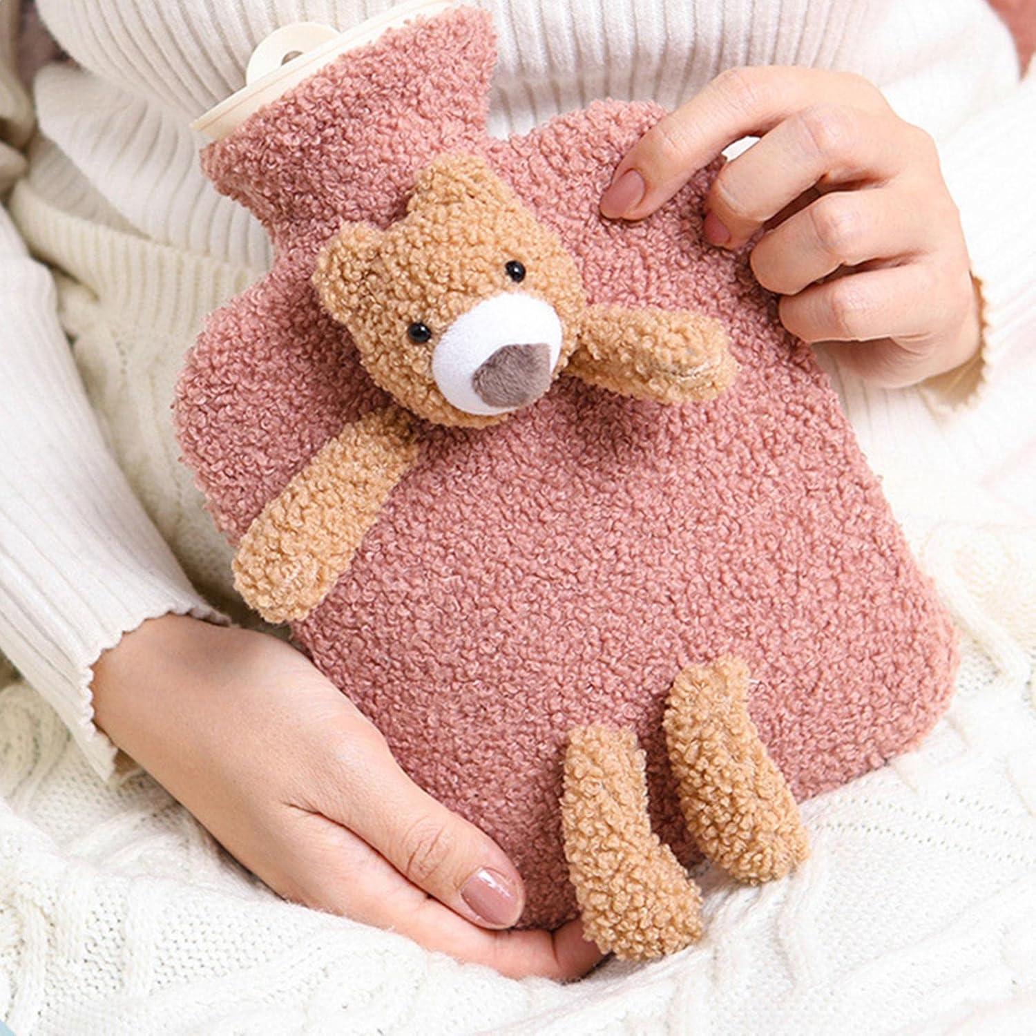 Buy Hot Water Pocket - Portable Thermal Bear Cover 1000ml for Hands ...