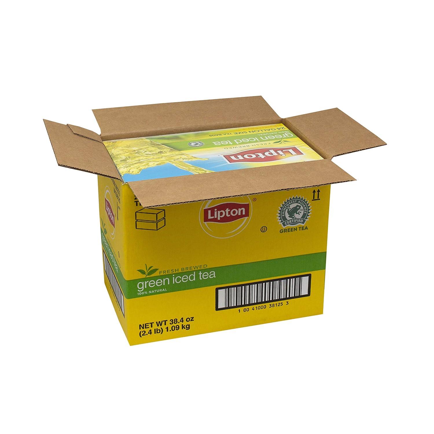 Lipton Green Iced Tea Bags Unsweetened - Rainforest Alliance Certified ...