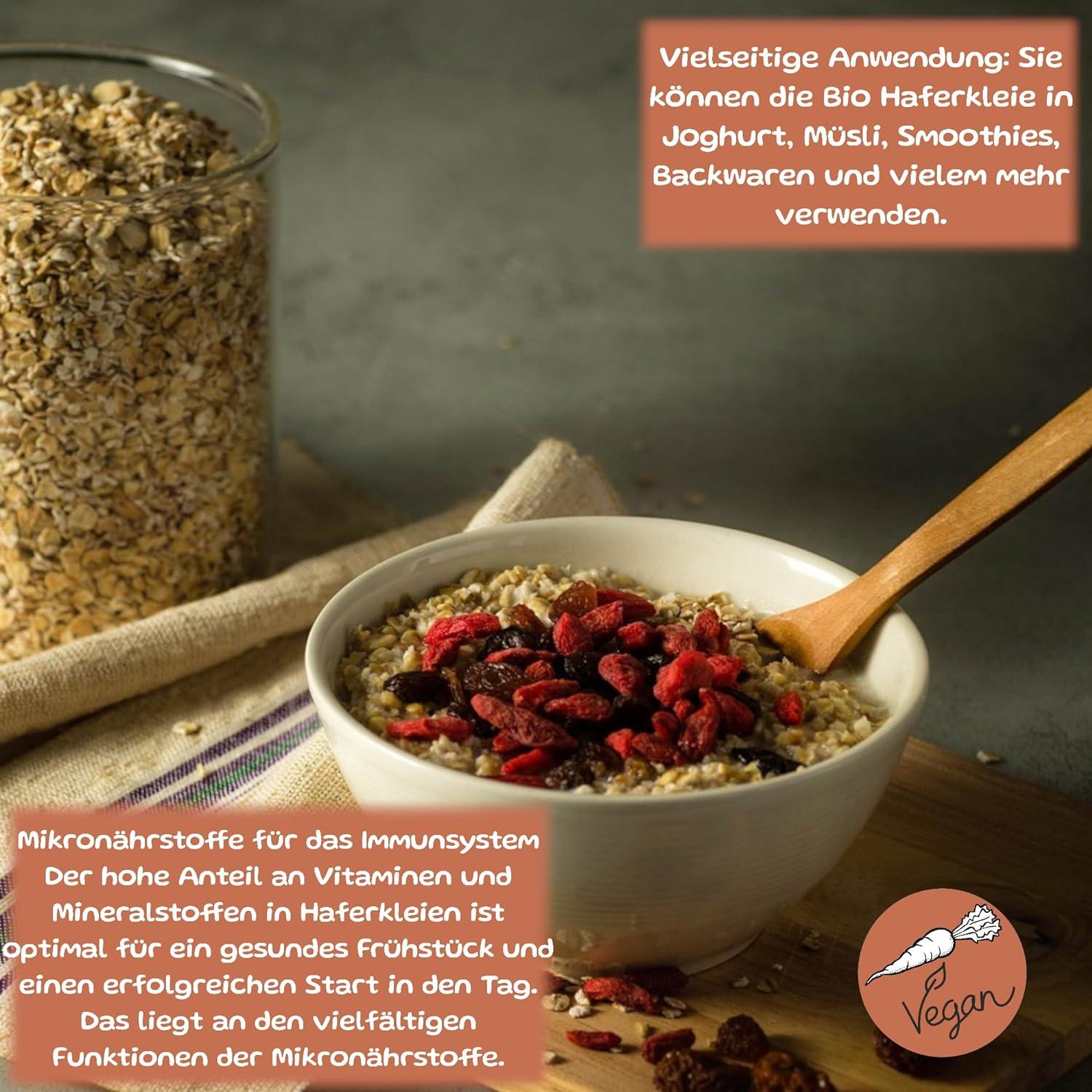 Buy Organic Oat Bran 2kg from Austria | Sustainable & Regional Superfood