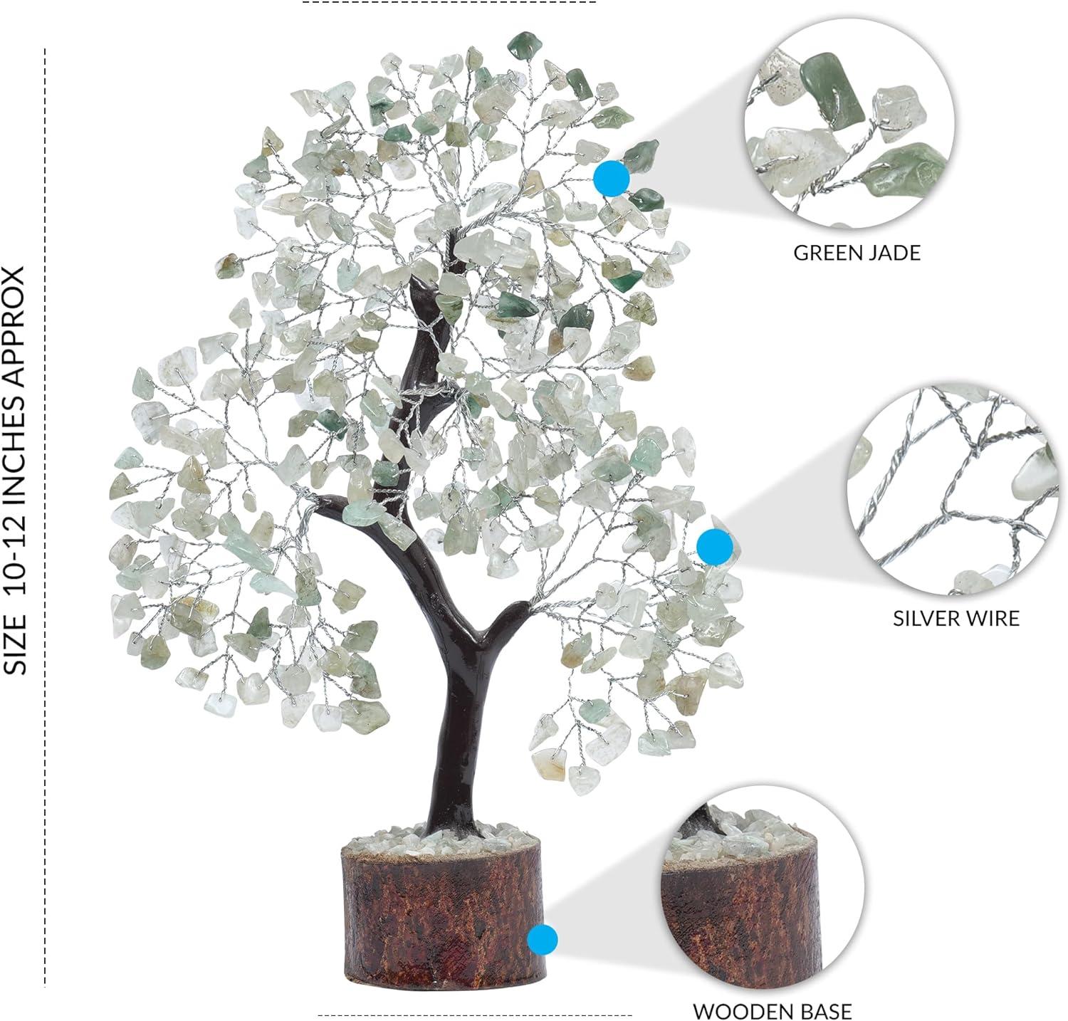 Jade Stone Bonsai Tree: Real Crystals & Healing Stones - Spiritual ...