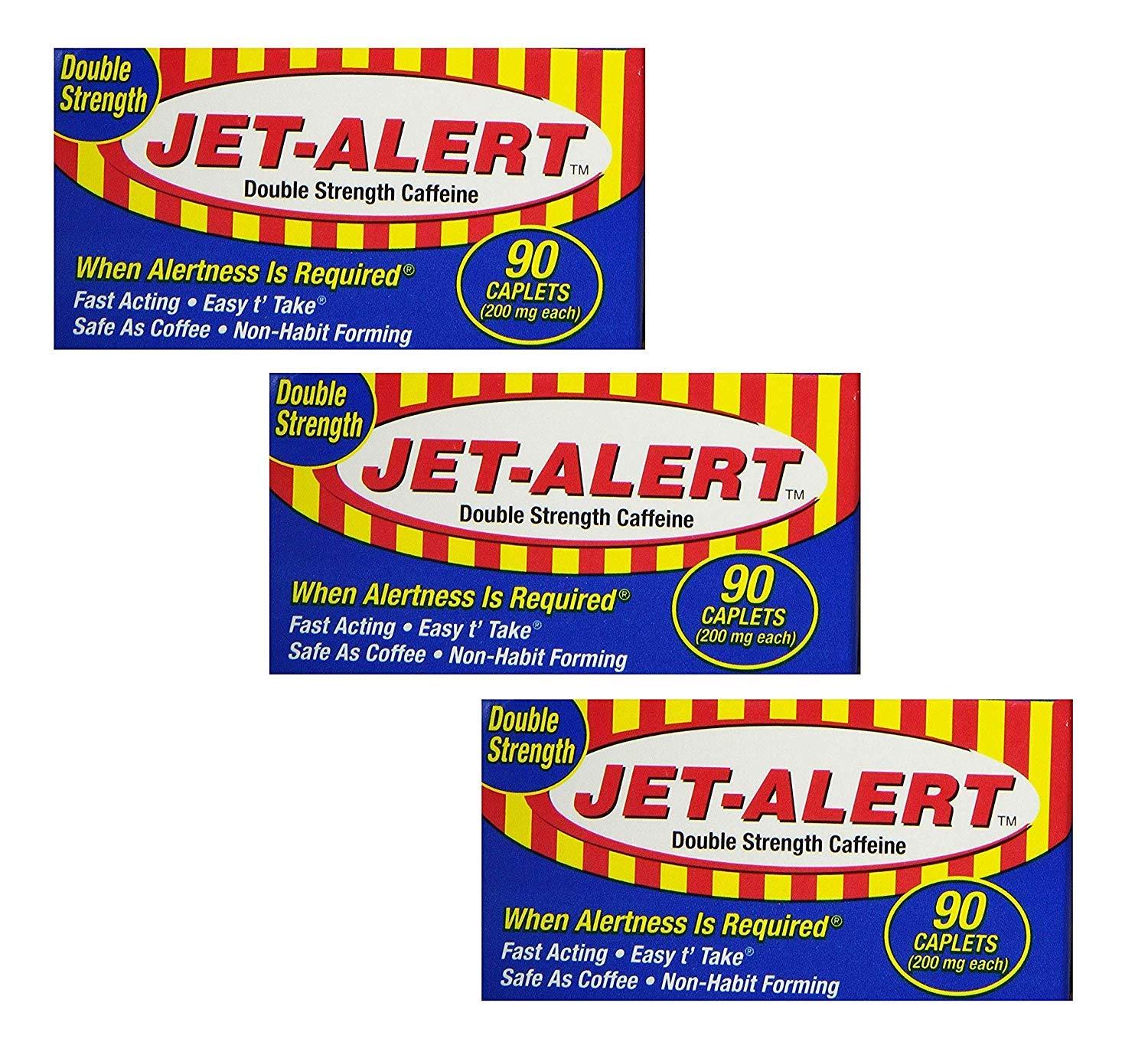 Jet-Alert Double Strength 90 Caplets - Pack of 3 (270 Count) | Buy Now ...