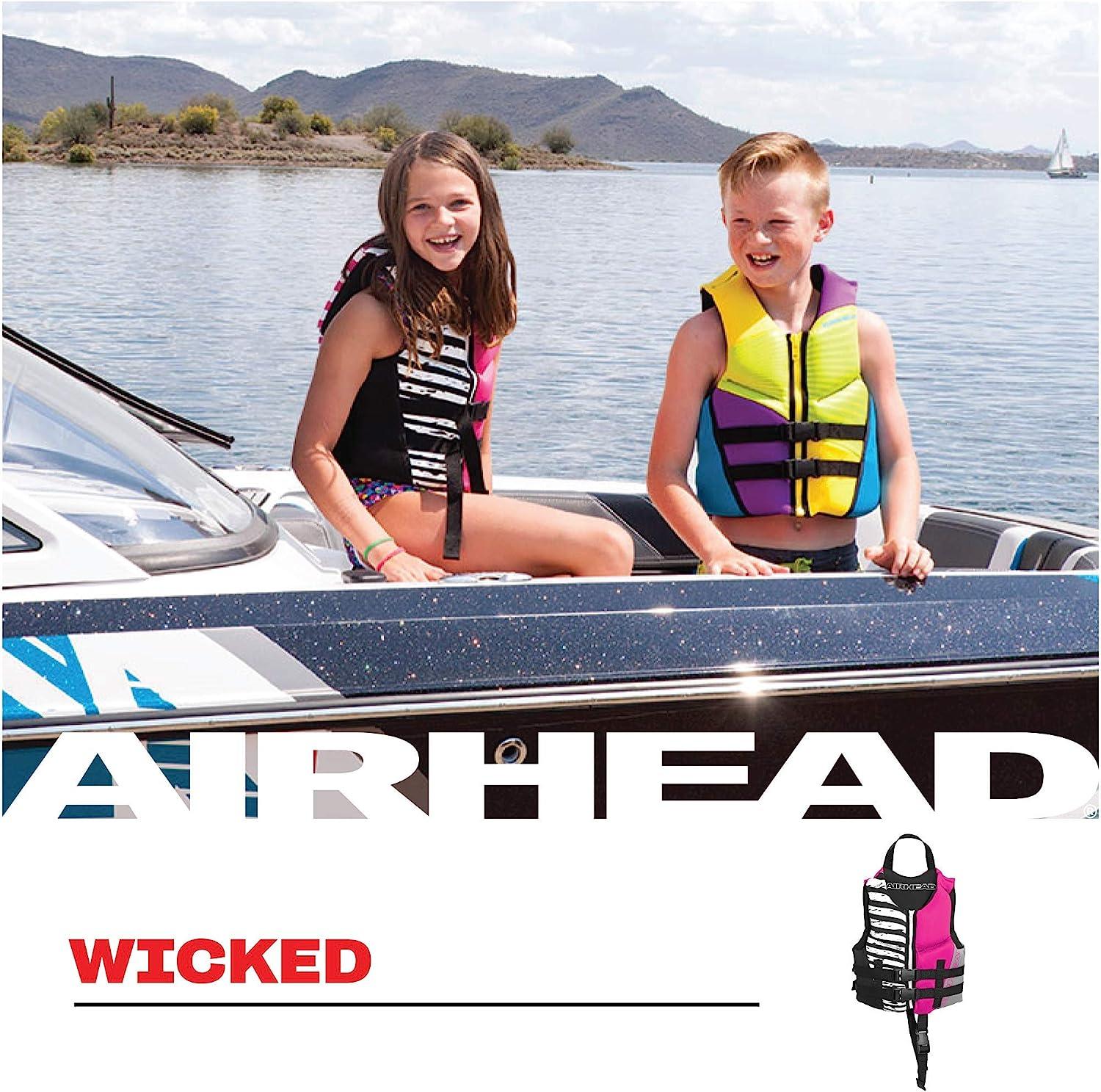 Airhead Wicked Kwik-Dry NeoLite Flex Life Jacket US Coast Guard ...
