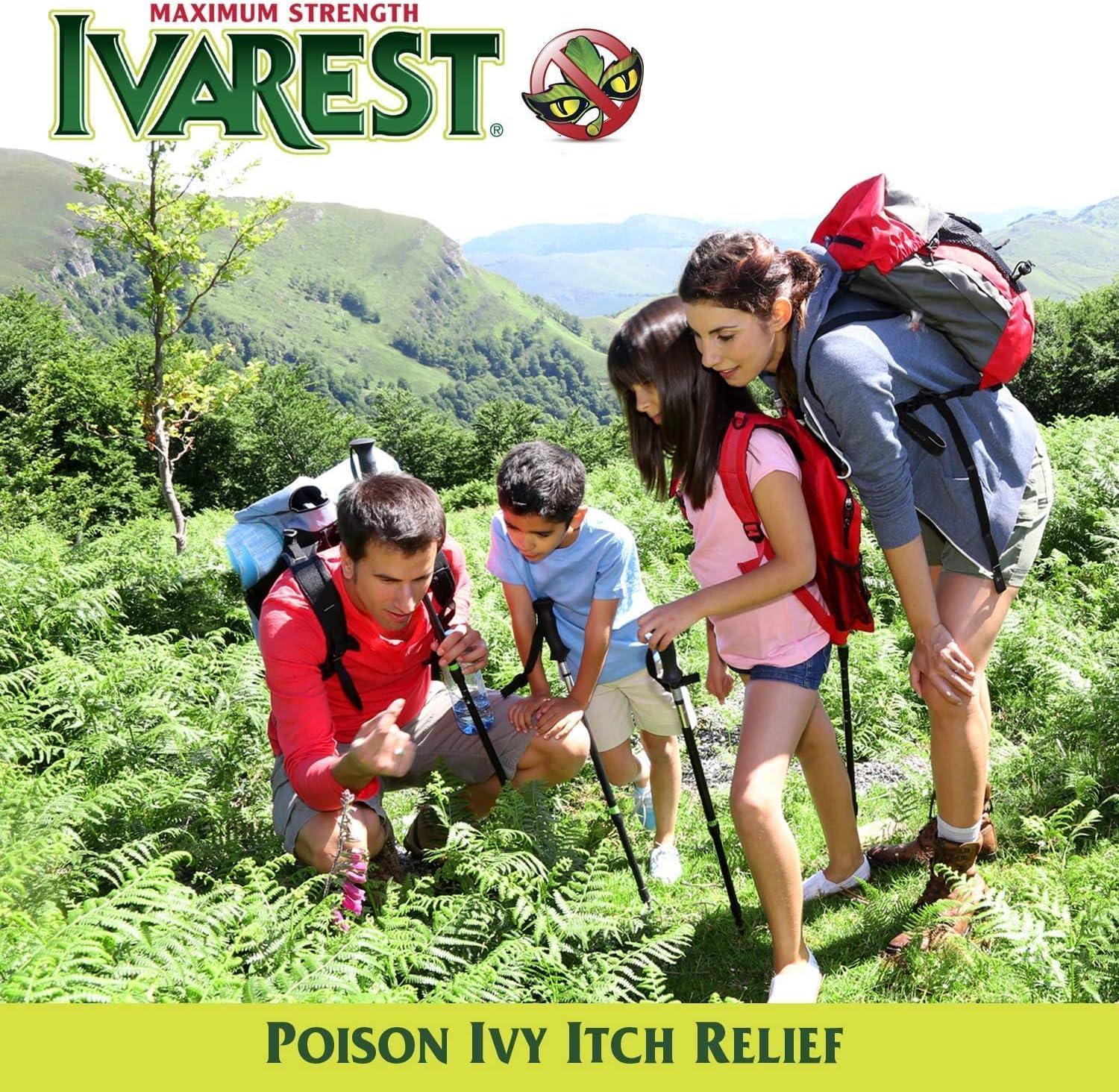 Ivarest Poison Ivy Itch Cream Maximum Strength 2 oz - Pack of 5 | Fast ...