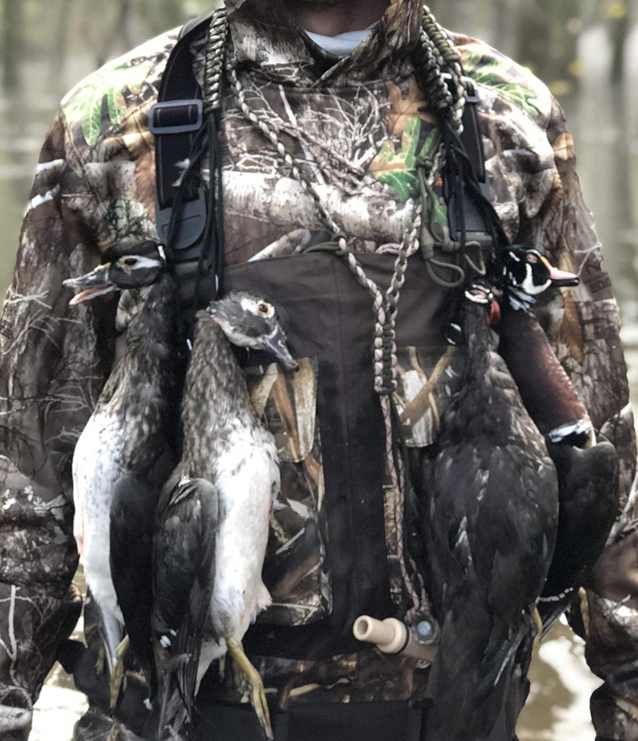 DynoGoods Duck Game Carrier with 12 Drops and Slip Ring - Bird Tote for ...