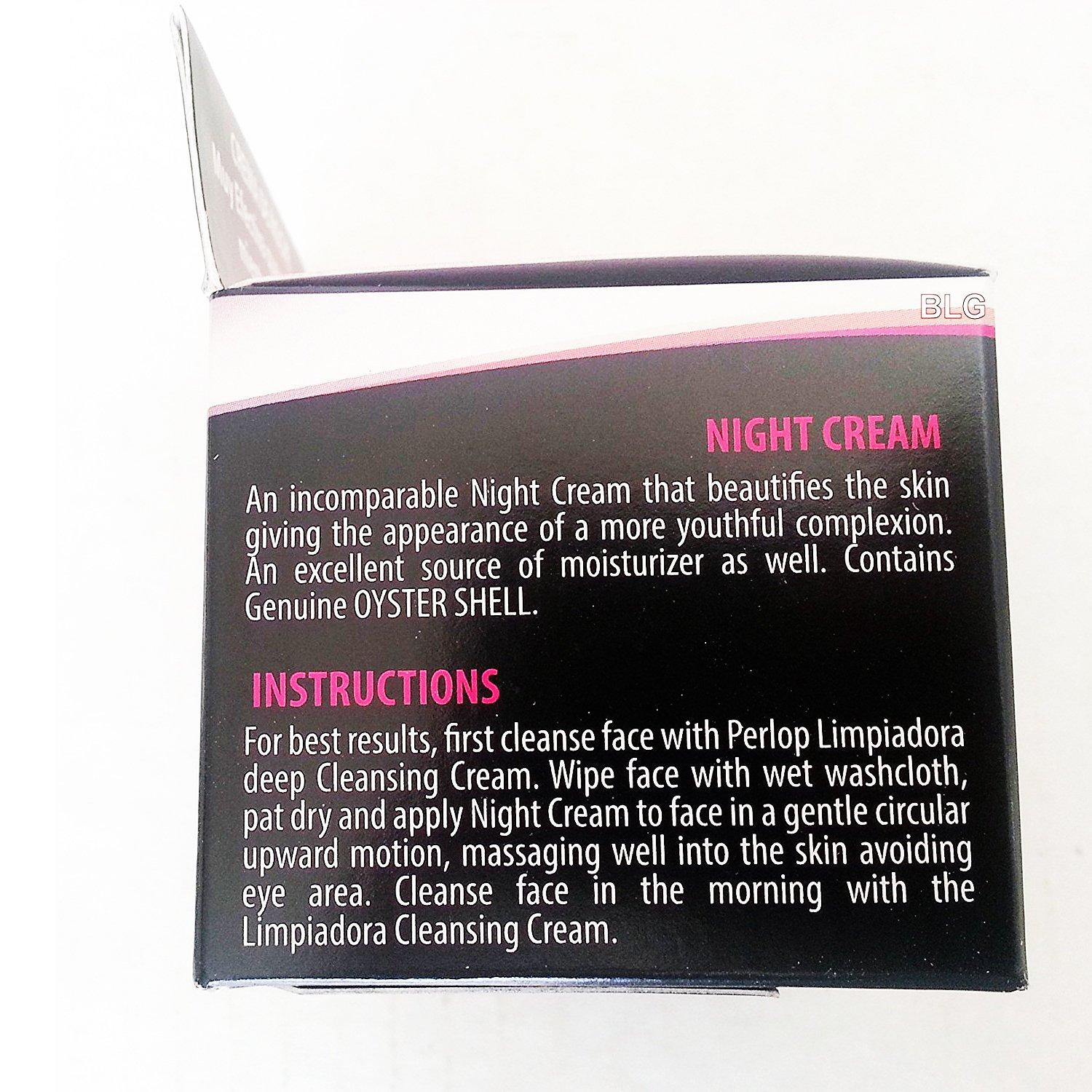 Concha Nacar Face Cream Combo 1-2 Duo Bundle - Day & Night Cream for ...