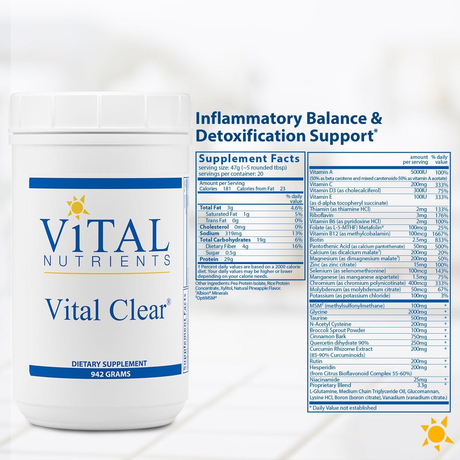 Vital Nutrients 14-Day Comprehensive Detox Kit - Vegetarian Cleanse | Buy Now with Express ...