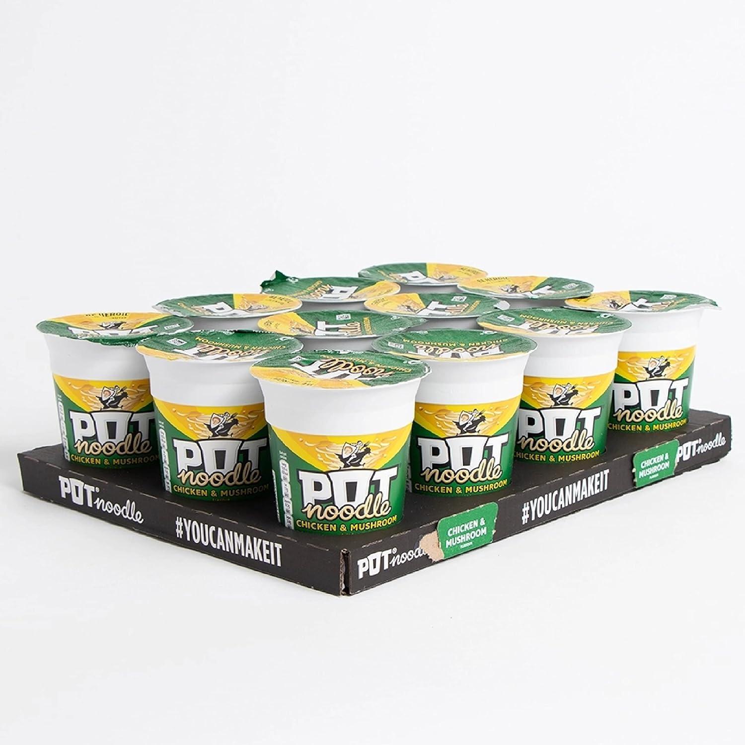 Chicken Instant Noodles Bulk Buy - Pack of 12 Mr. Noodles Kimchi & Pack ...