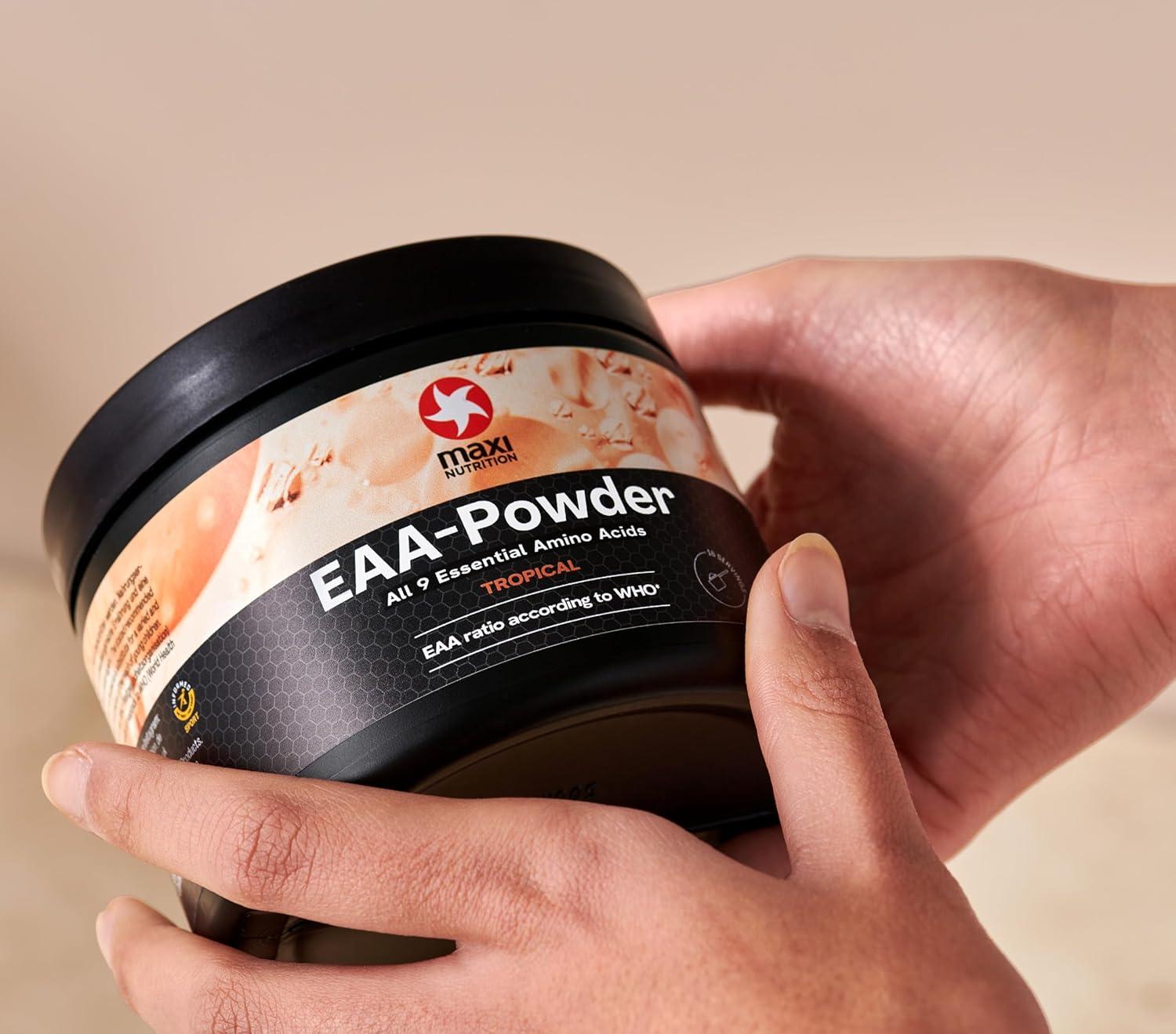 Maxinutrition EAA Powder Tropical 250g - All 9 Essential Amino Acids ...