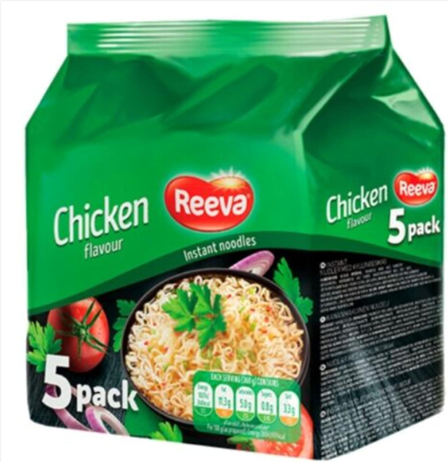 Chicken Flavour Instant Noodles Reeva 10 pack | Buy Now with Express ...