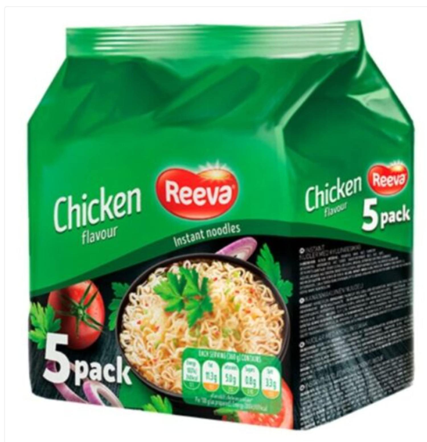 Chicken Flavour Instant Noodles Reeva 10 pack | Buy Now with Express ...