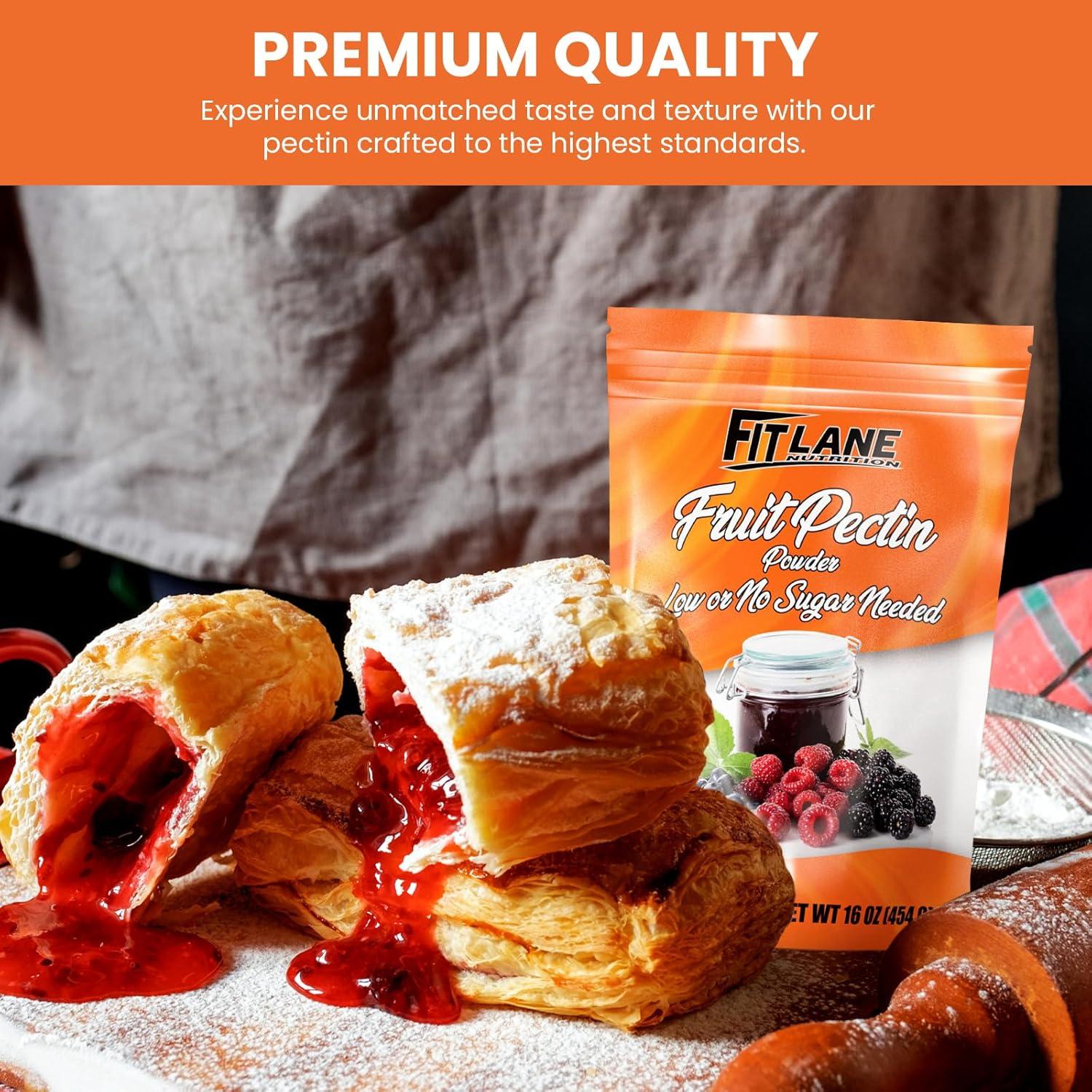 Natural Vegan Fruit Pectin Powder for Low Sugar Jams/Jellies | NON-GMO ...