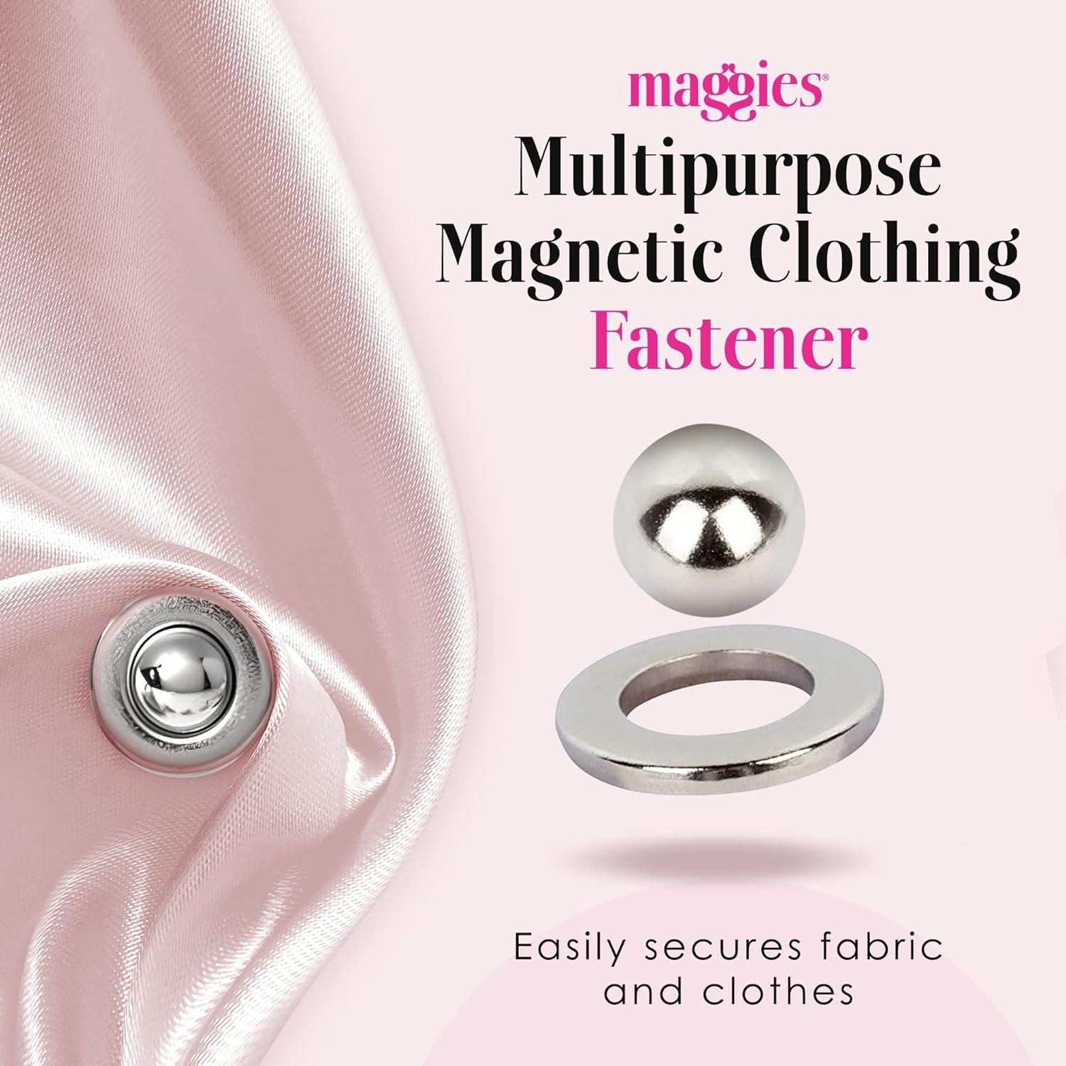 Maggie Snaps Triple Pack: Magnetic Snap Buttons for Fastening Fabrics ...
