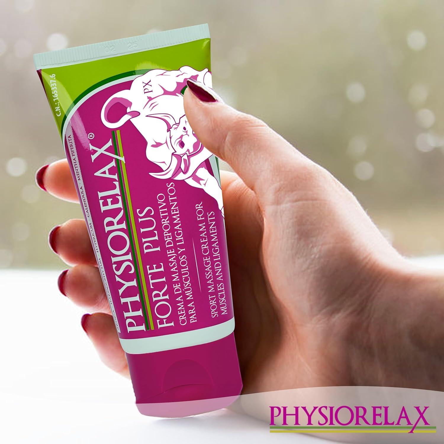 Physiorelax Forte Plus Massage Cream for Muscles & Ligaments - 75ml ...
