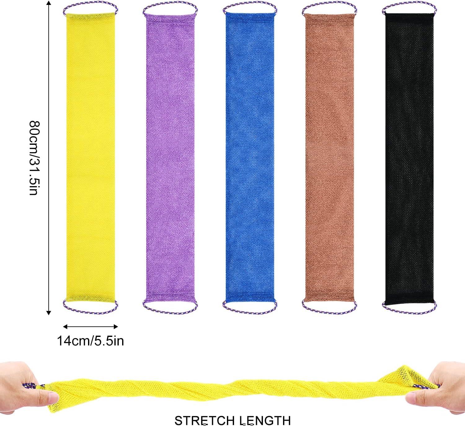 5 Pack African Net Sponge Bathing Sponges & Back Scrubbers ...