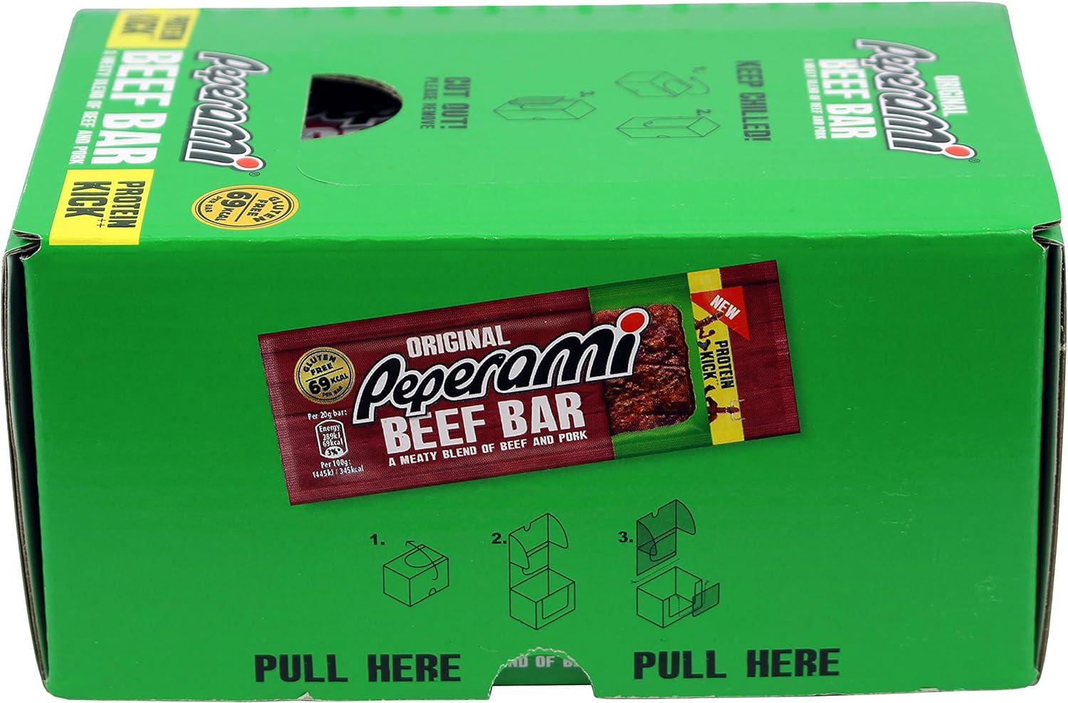 Peperami Original Flavour Beef Bar - Box of 14 x 20g | Buy Now with ...