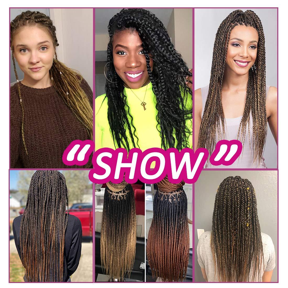26 Pre-Stretched Braiding Hair 8 Packs | Hot Water Set | Yaki Texture ...