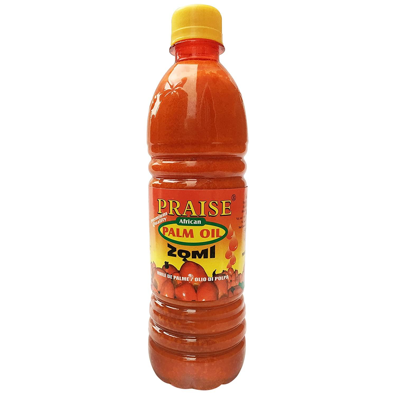 Praise Red Palm Oil 16 Oz / 500 ml - Zomi | Pure & Natural Cooking Oil | Buy Now with Express ...