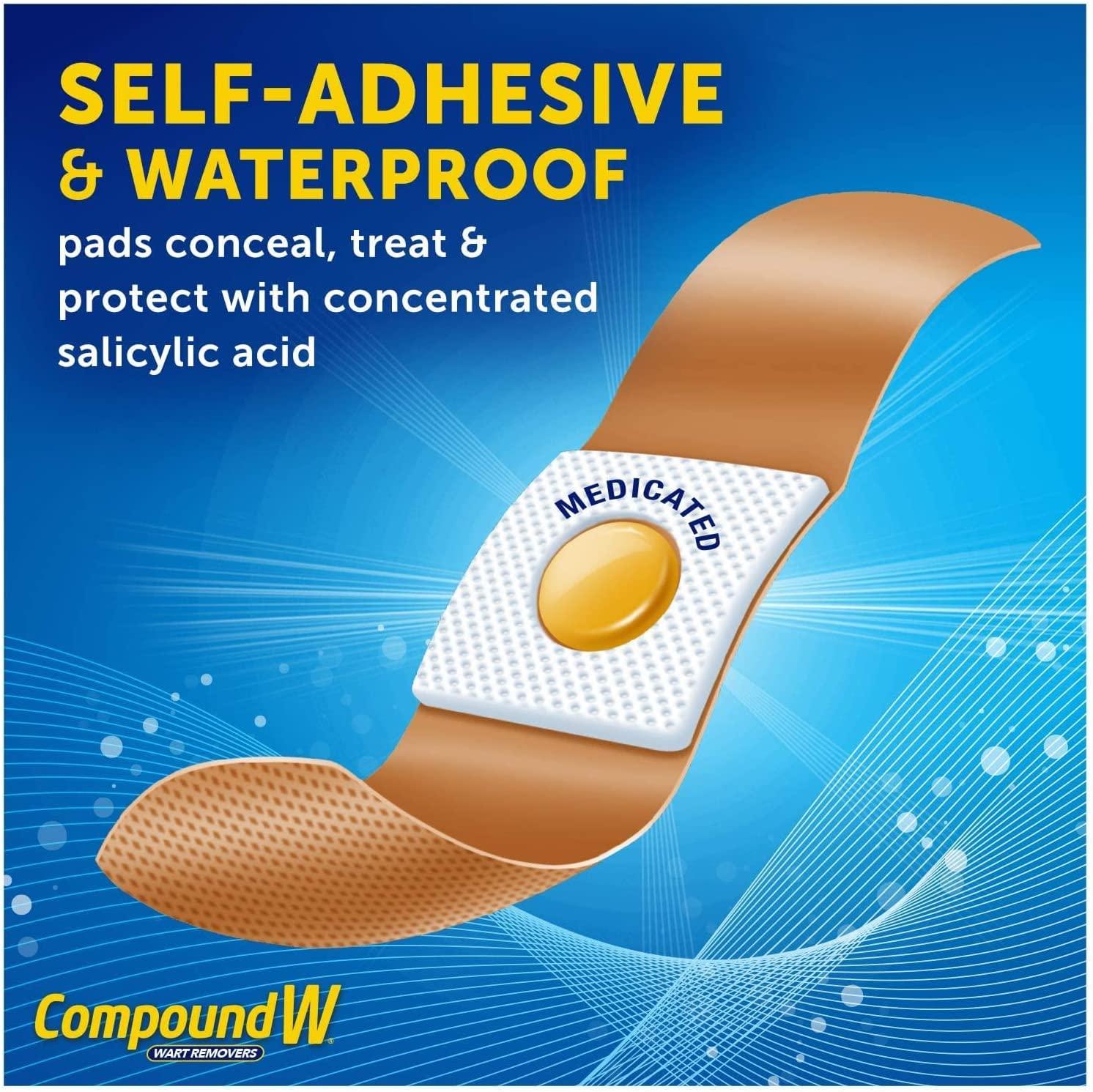 Compound W Maximum Strength Wart Remover - 14 Medicated Pads | Buy Now ...