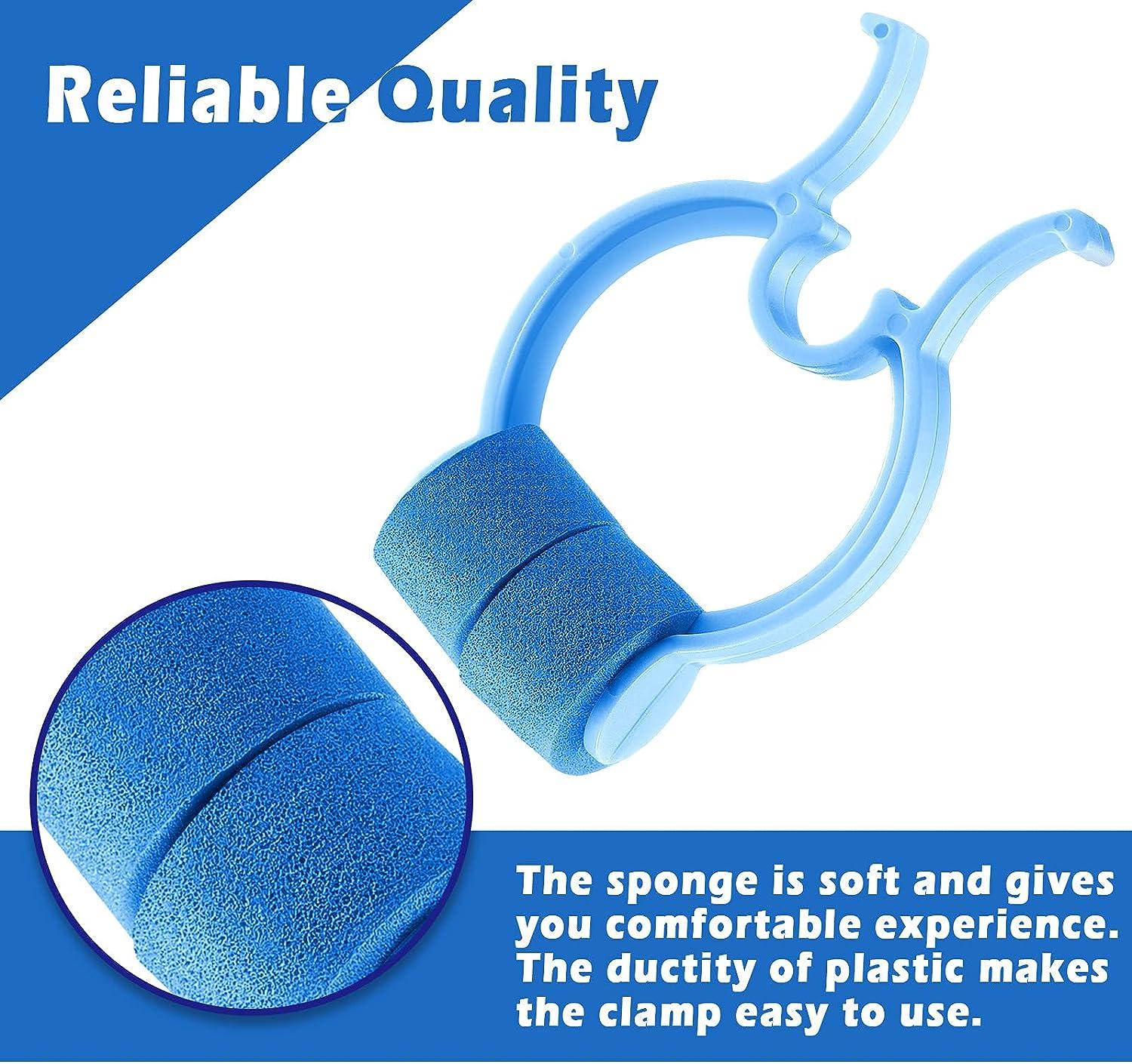 24-Piece Plastic Nose Clips for Nose Bleed, Snoring, Swimming - Green ...