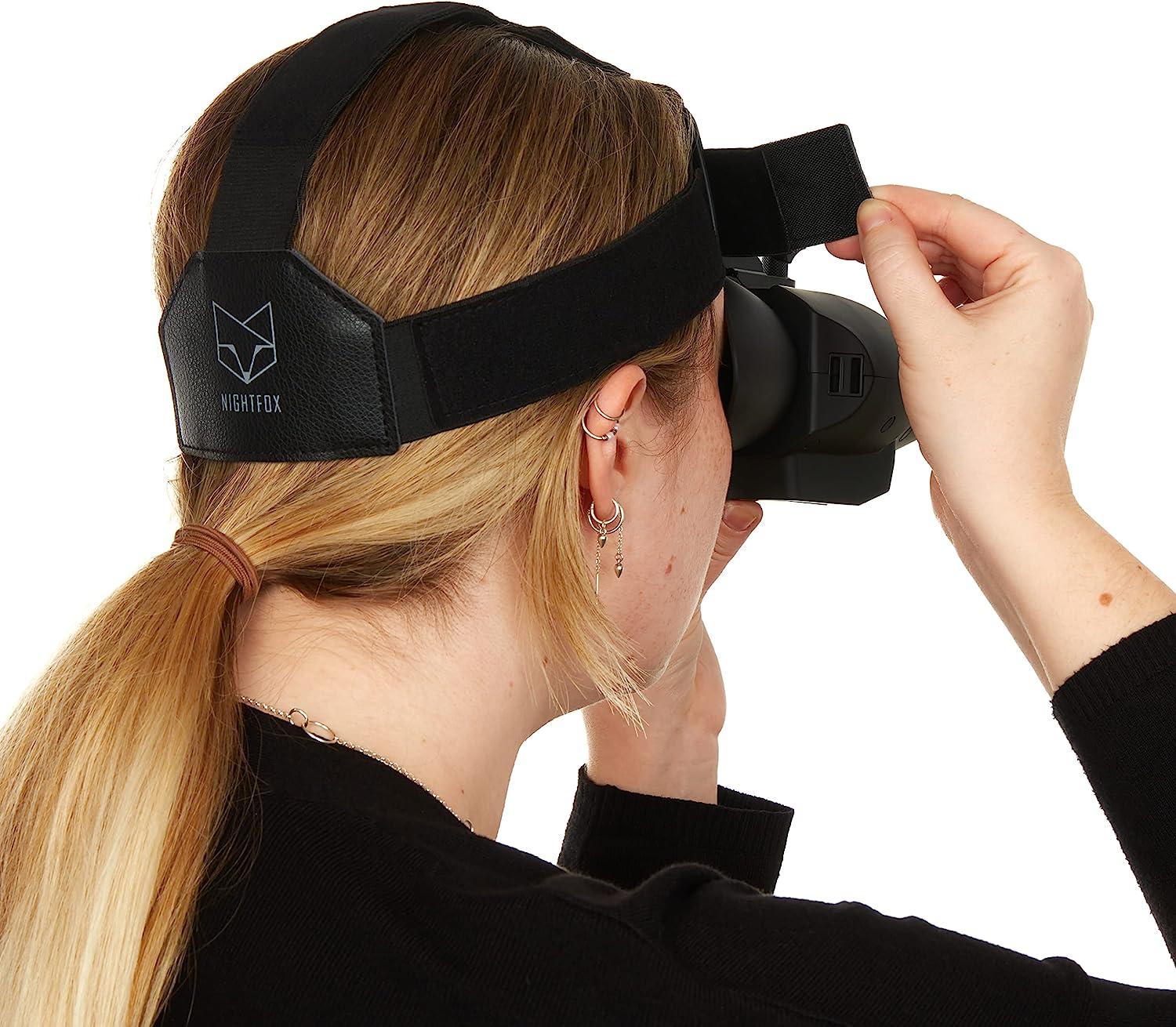 NIGHTFOX Red HD Digital Night Vision Goggles | 1x Magnification | Extra ...