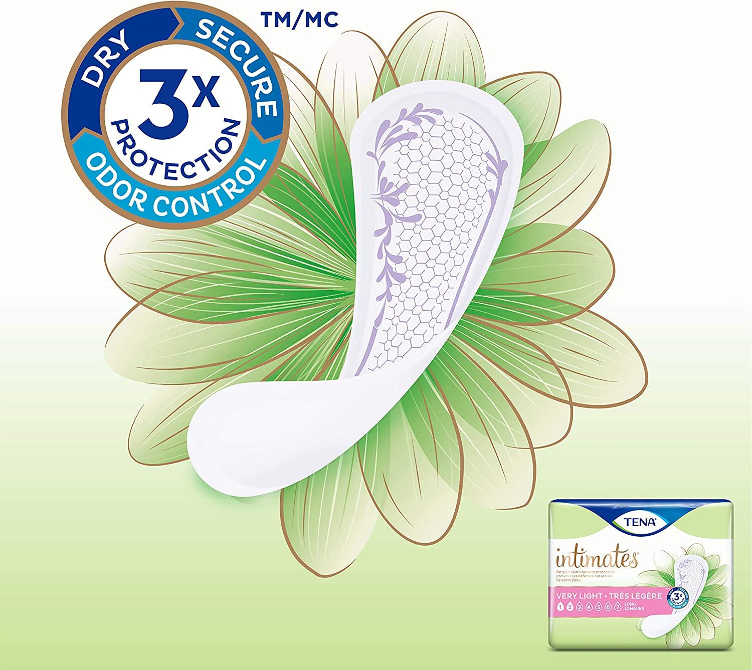 Tena Intimates Very Light Bladder Control Liners for Women - 300 Count ...