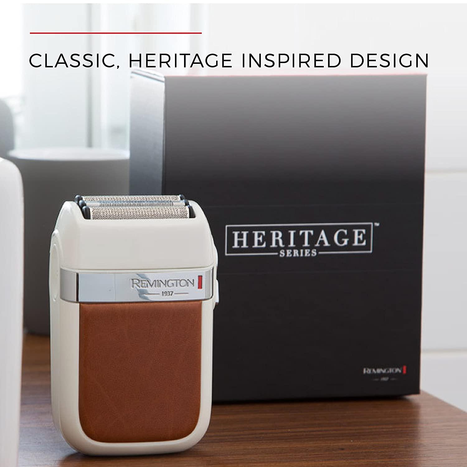 Remington Heritage Series Foil Shaver - Brown | Precision Shaving ...