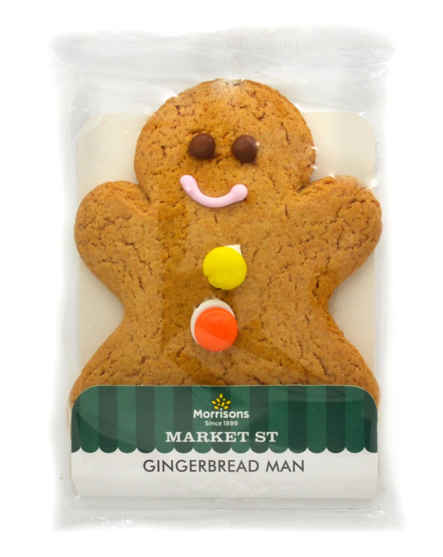 Morrisons Gingerbread Man | Buy Now with Express International Delivery ...