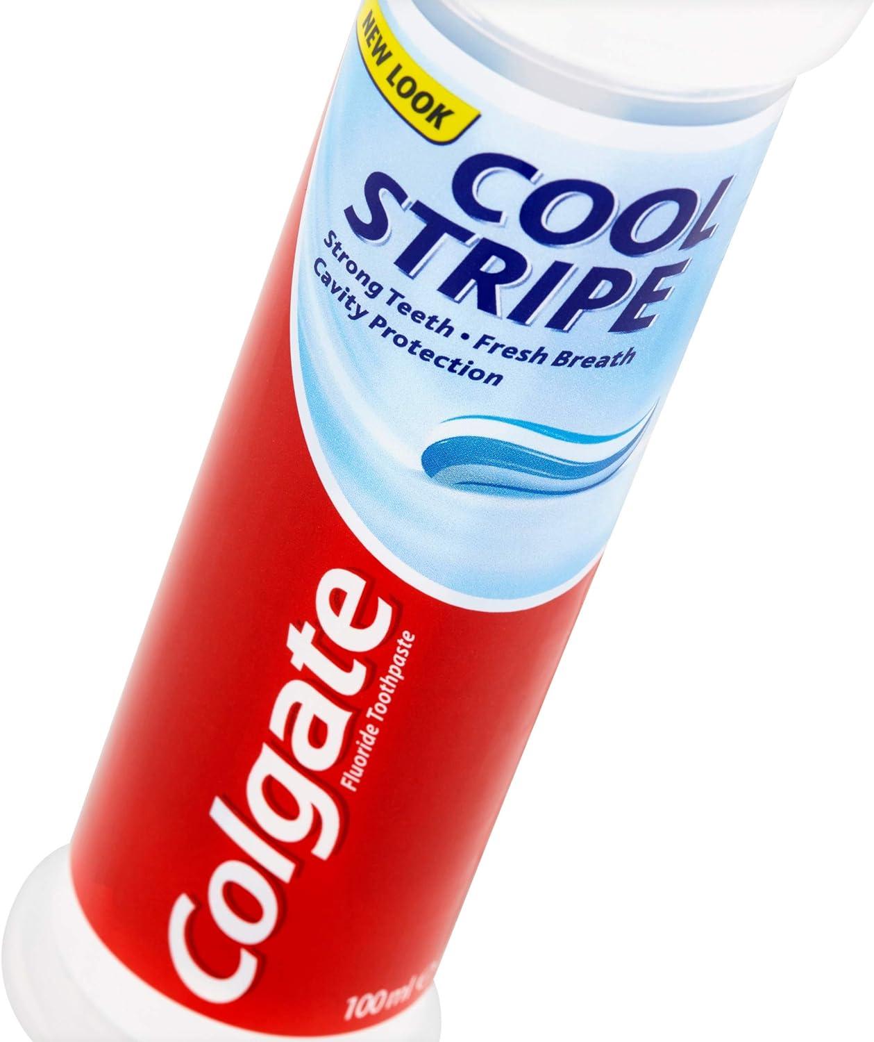 Colgate Cool Stripe Toothpaste Pump 100ml - Pack of 1 | Buy Now with ...