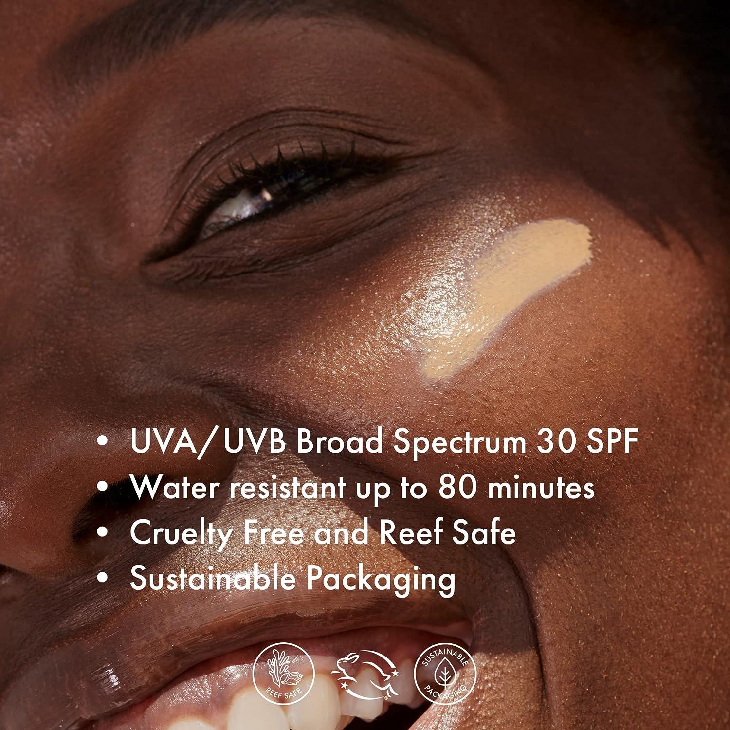 Unsun Mineral Tinted Face Sunscreen SPF 30 Medium/Deep 1.7 fl oz / 50 ...