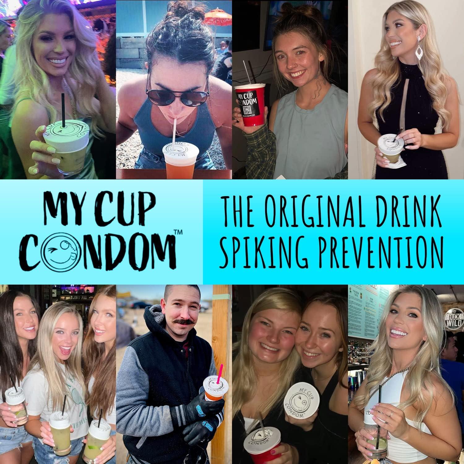 Drink Protection Cap (12 Pack) - Spiking Prevention Cup Covers ...