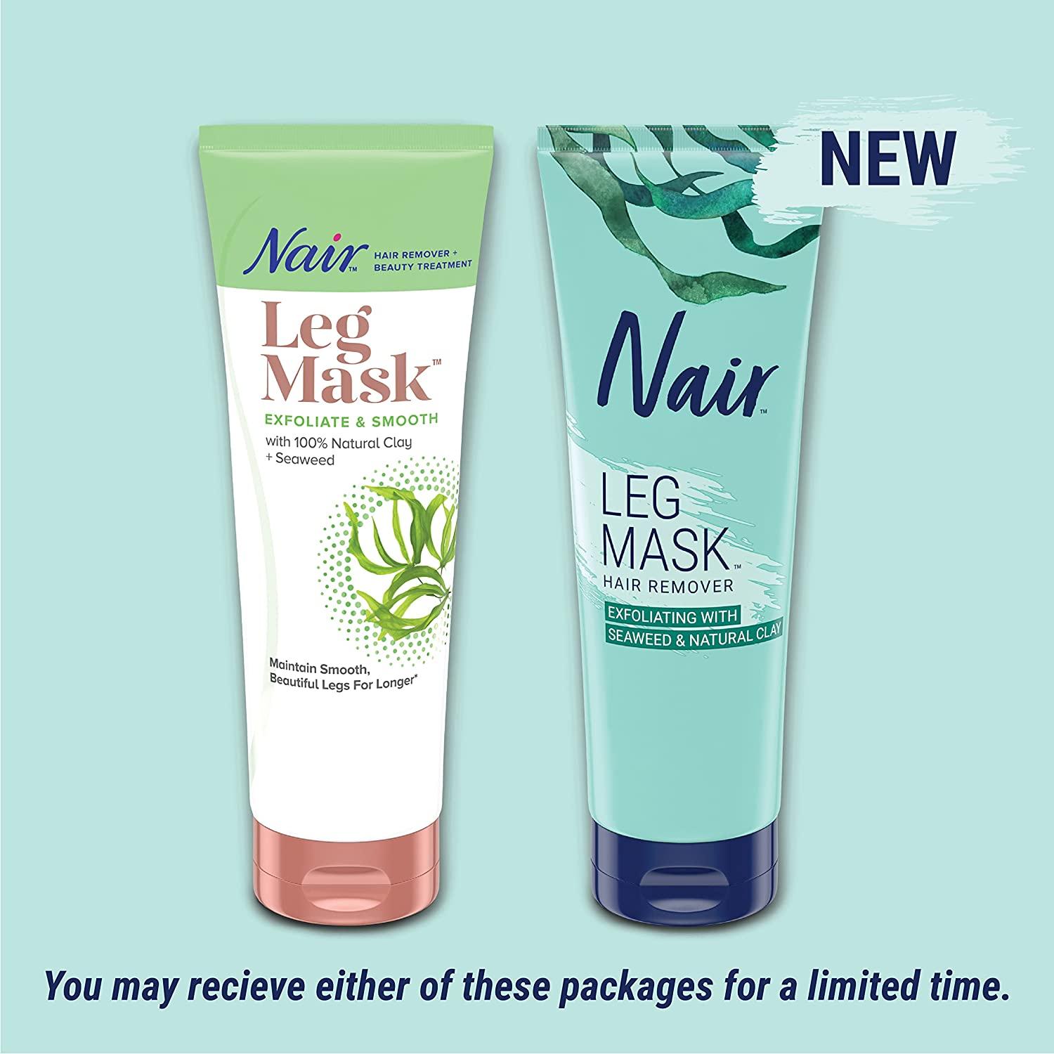 Nair Seaweed Leg Mask 8.0oz - Hair Remover & Beauty Treatment | Buy Now ...