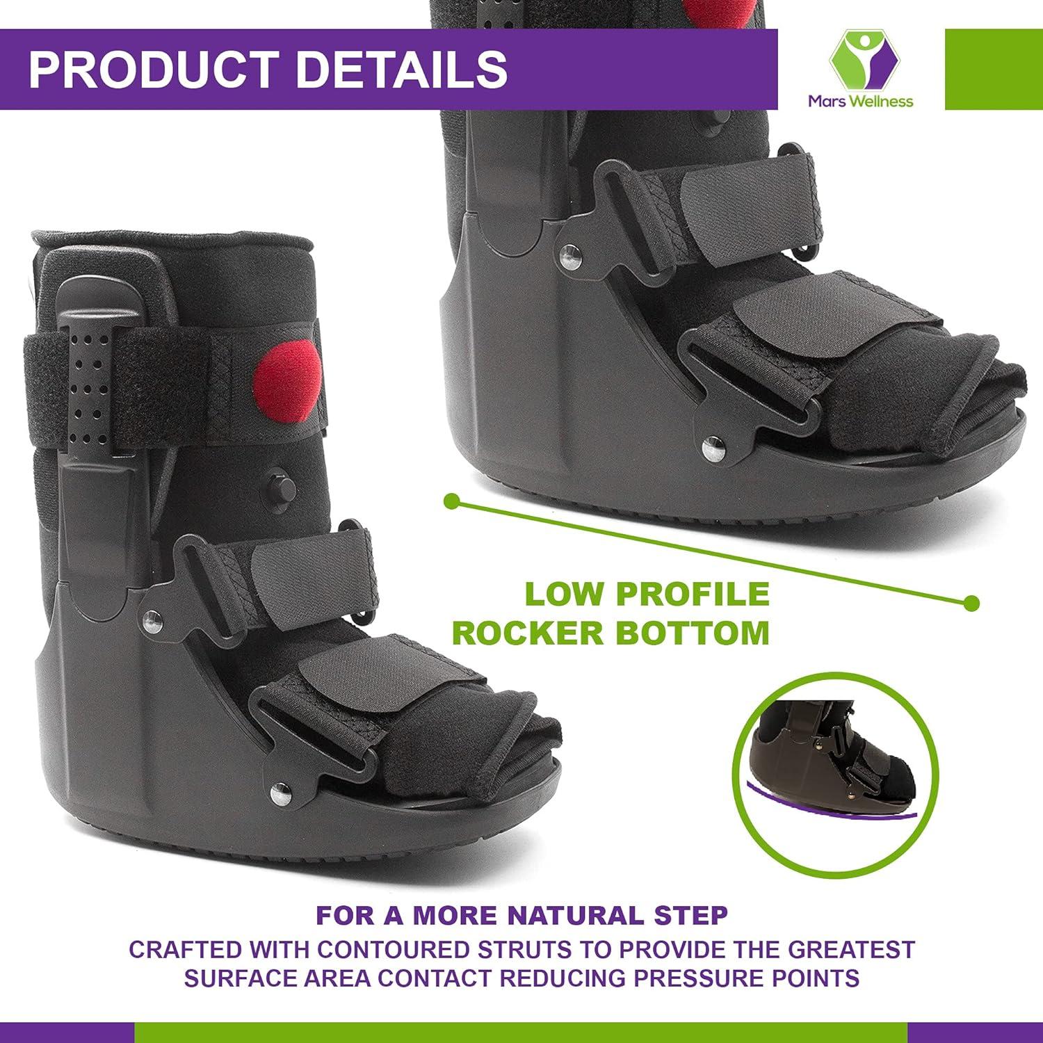 MARS WELLNESS Child X-Small Premium Air Cam Orthopedic Walker Fracture ...