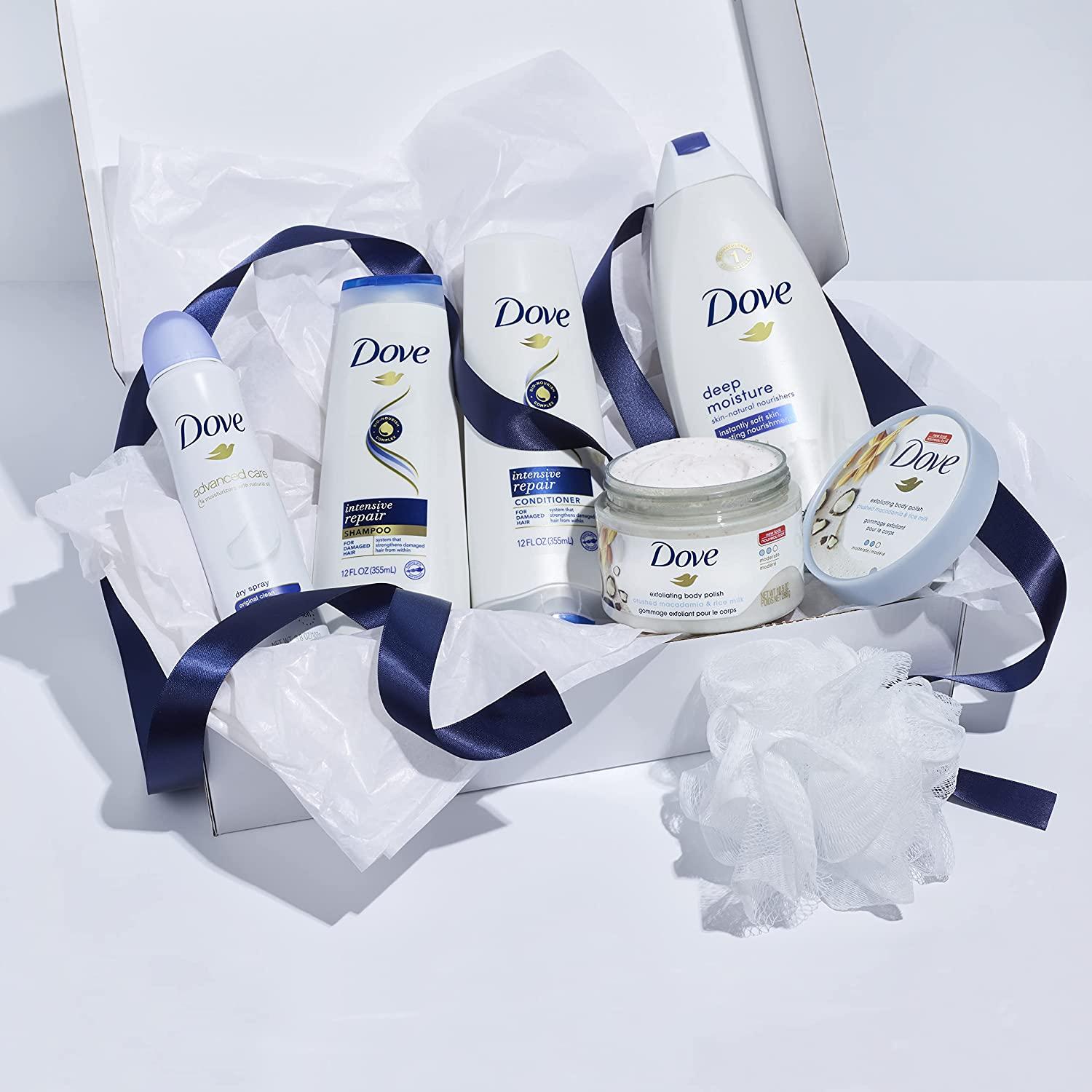 Dove Beauty Essentials Bath and Body Gift Set - Deep Moisture and ...