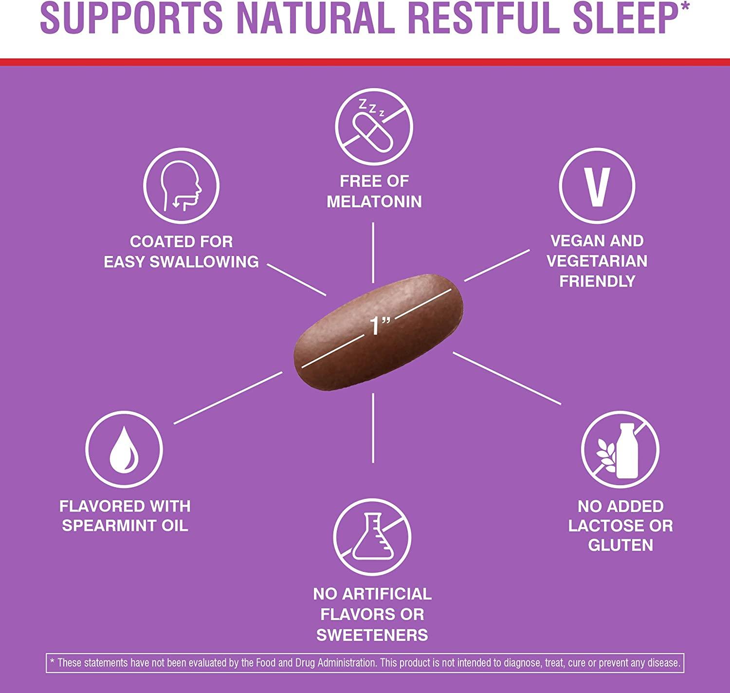 Swisse Valerian Root Capsules - Herbal Sleep Support Supplement with ...
