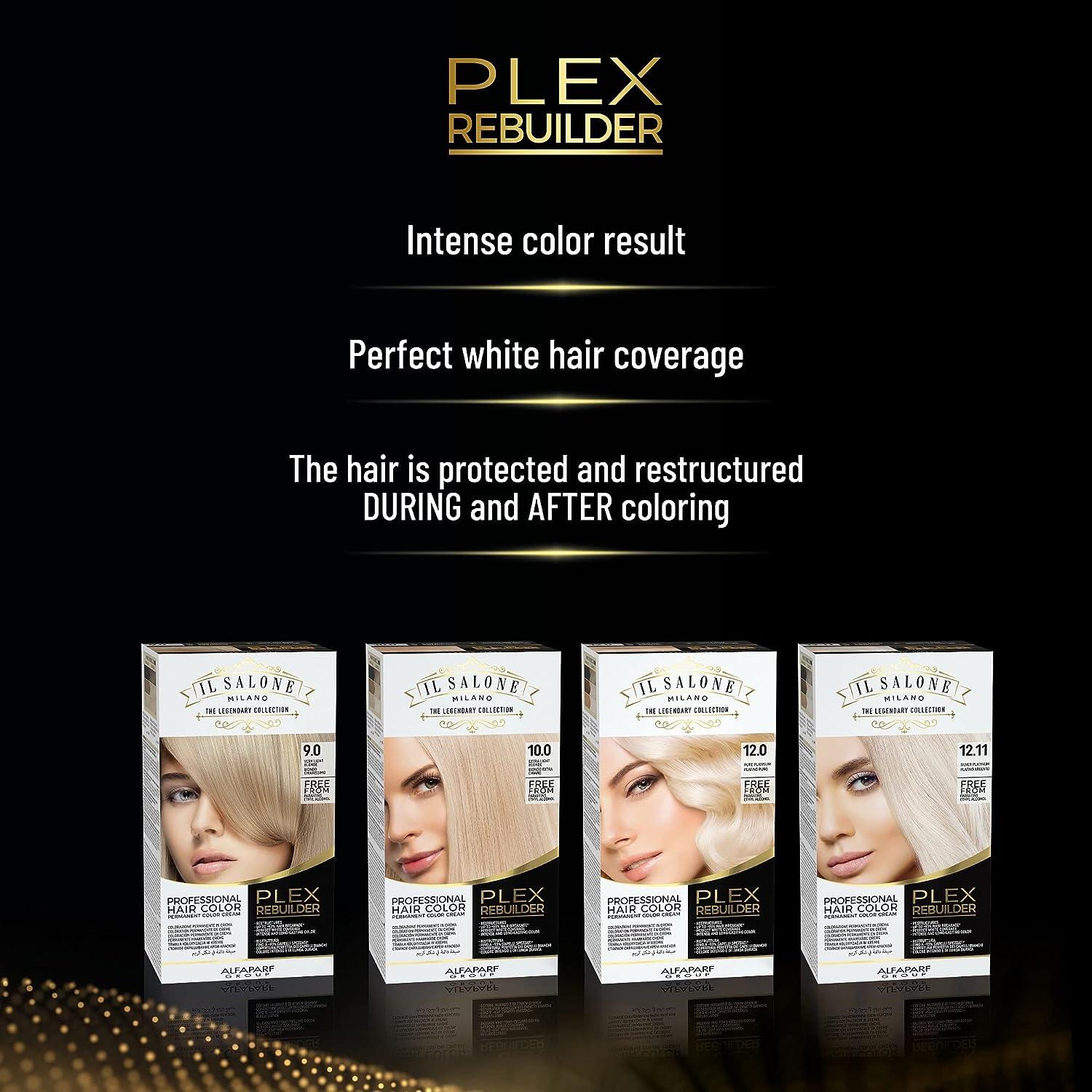 Il Salone Milano Plex Rebuilder Permanent Hair Color Cream - Iced ...