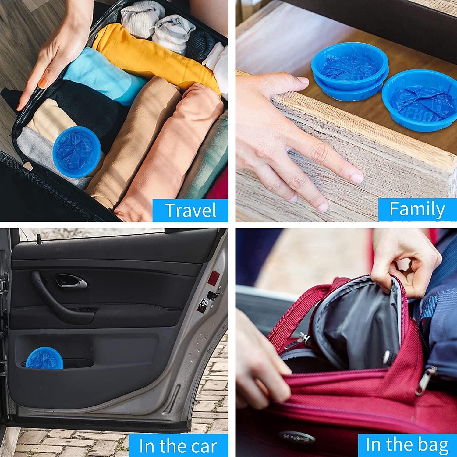 24 Pack Blue Emesis Bags - 1000ml Disposable Vomit Bags for Morning ...