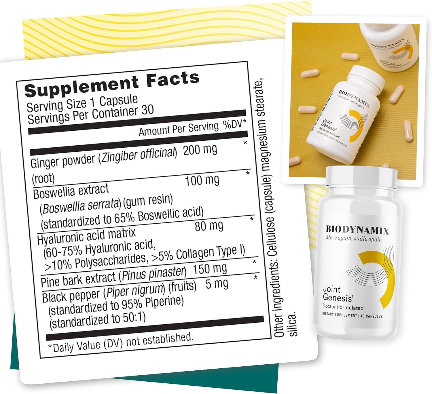 BioDynamix Joint Genesis: Support Joint Function, Comfort & Flexibility ...