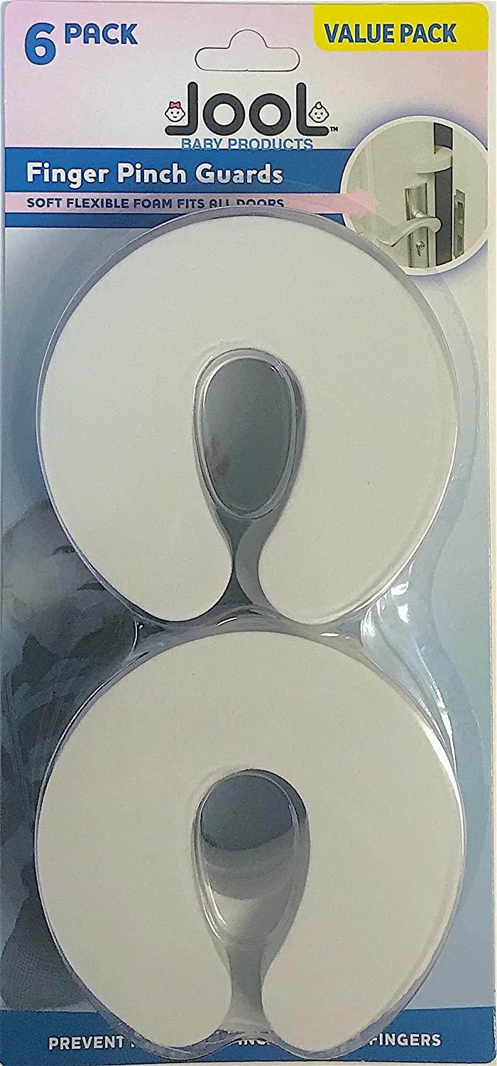 Door Pinch Guards (6 Pack) - Baby Proof Doors, Soft Foam, Child Safety ...