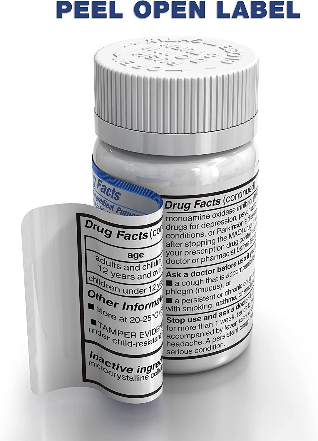 RoboHBr Cough Suppressant 30mg Dextromethorphan HBr - 100 Tablets | Buy ...