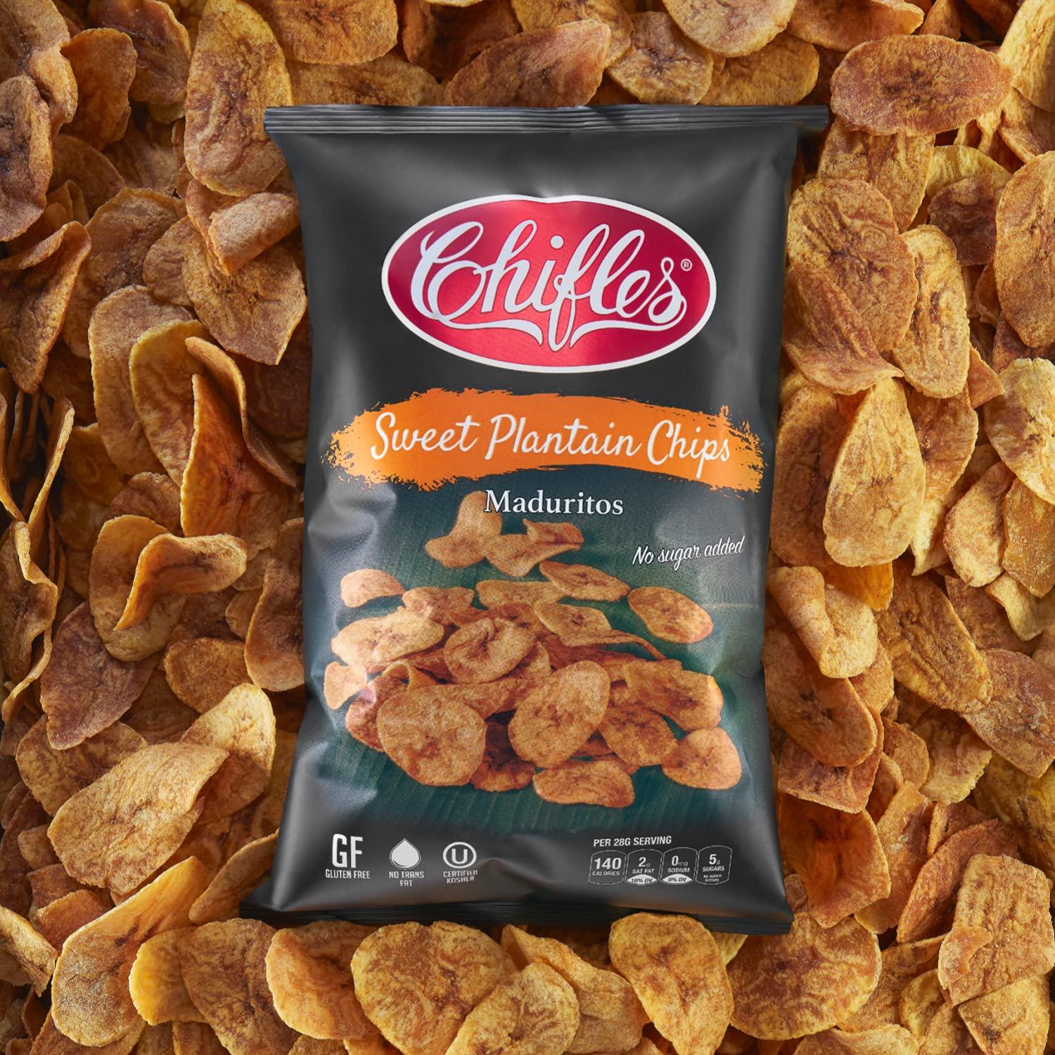 Chifles Sweet Plantain Chips (6-Pack) - No Added Sugar - Wholesome ...