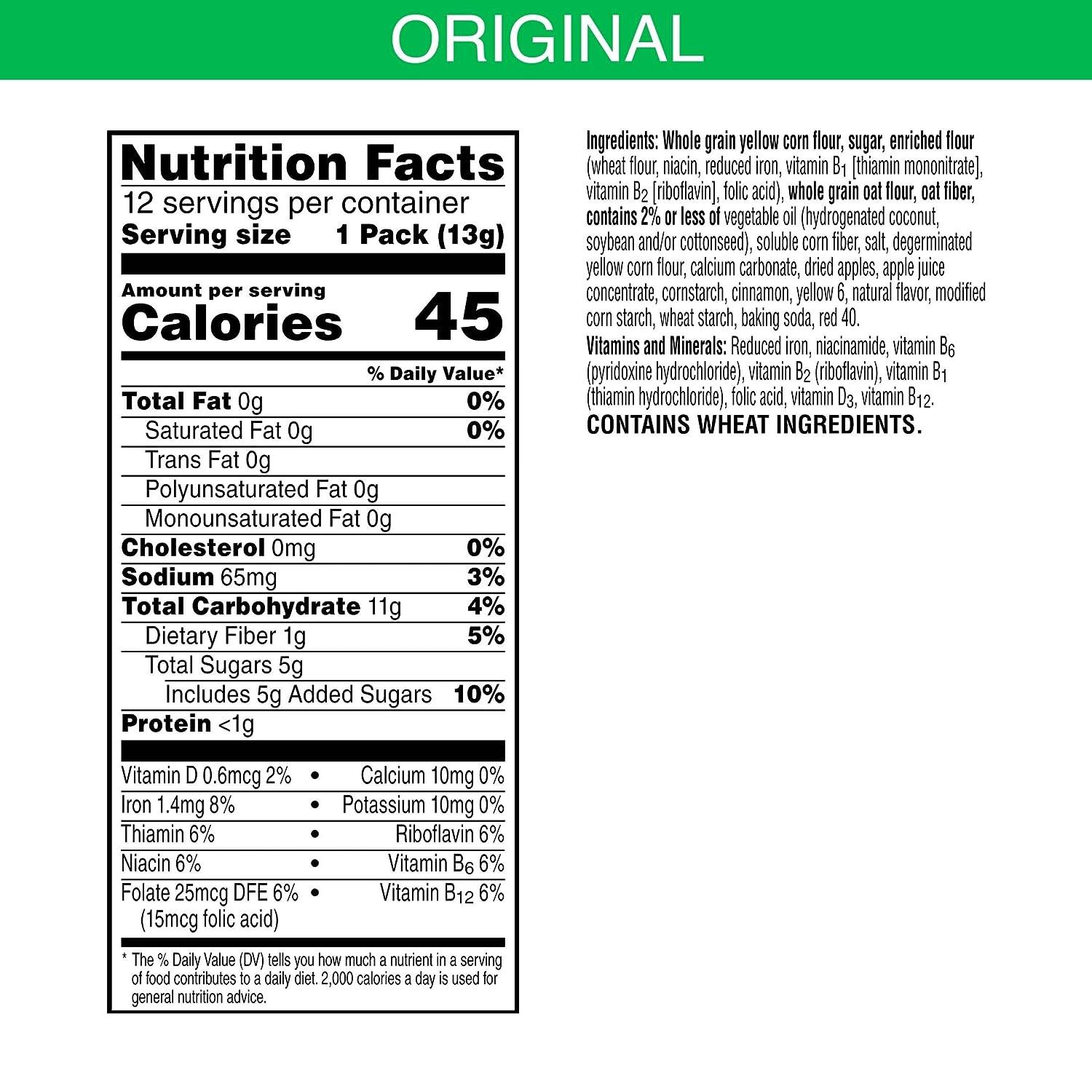 Kellogg's Apple Jacks Jumbo Snax Cereal Snacks - 5.4oz Box (12 Pouches ...