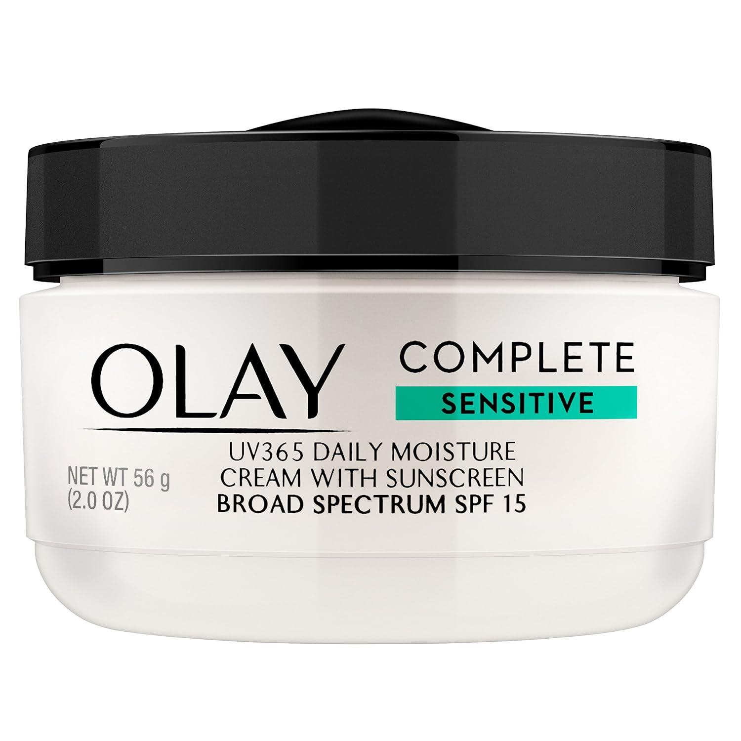 Olay Complete All Day Moisture Face Cream SPF 15 for Sensitive Skin - 2 ...