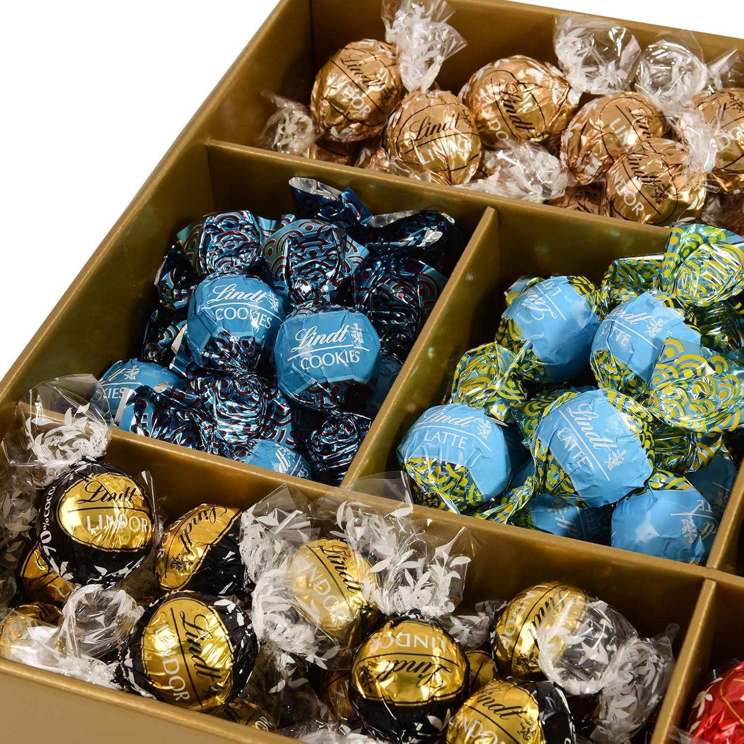 Lindt Roulette Balls & Lindor Chocolate Gift Bundle | 1.473 kg & 1.569 ...