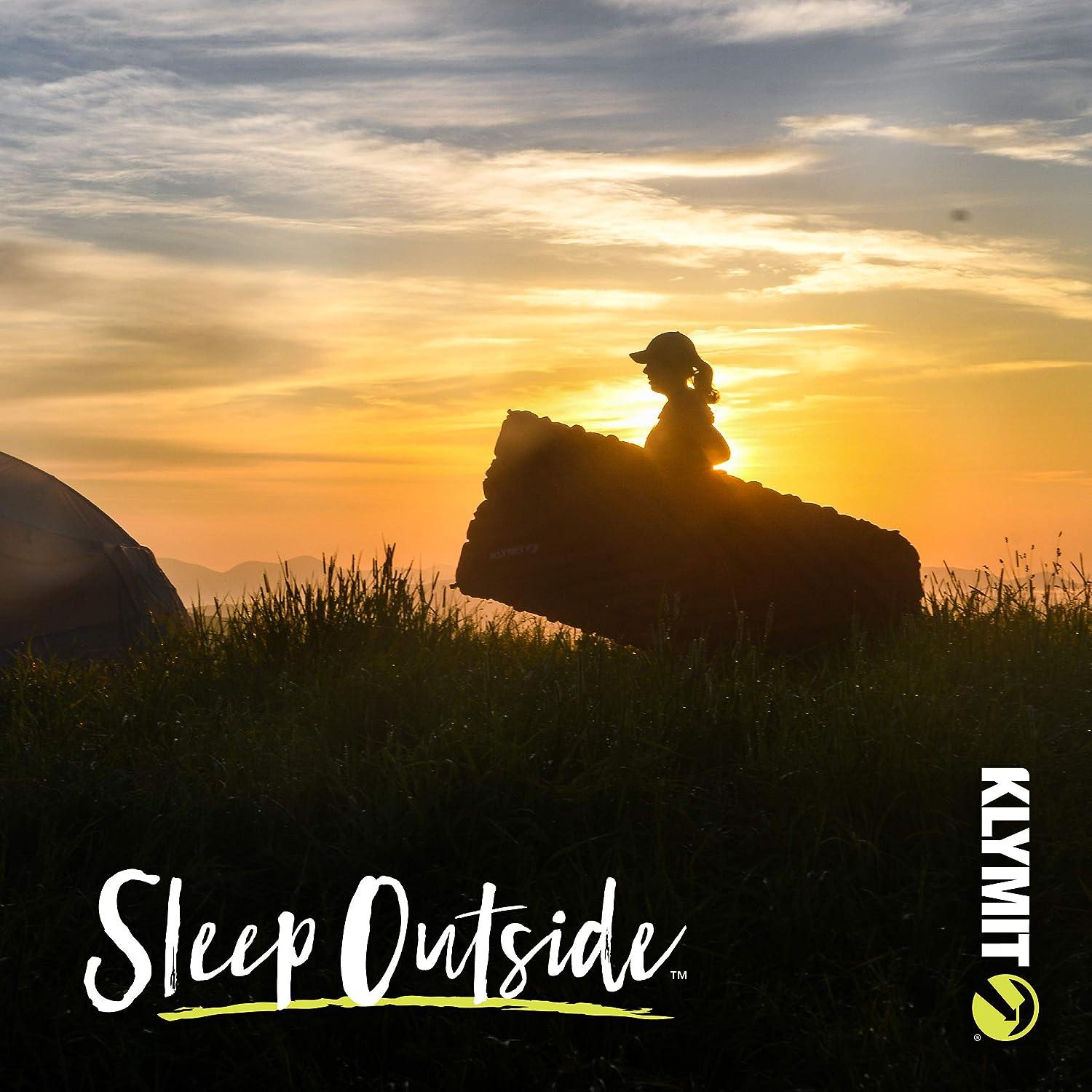 Klymit Static V Luxe Extra Wide Sleeping Pad - Best Camping Gear for ...