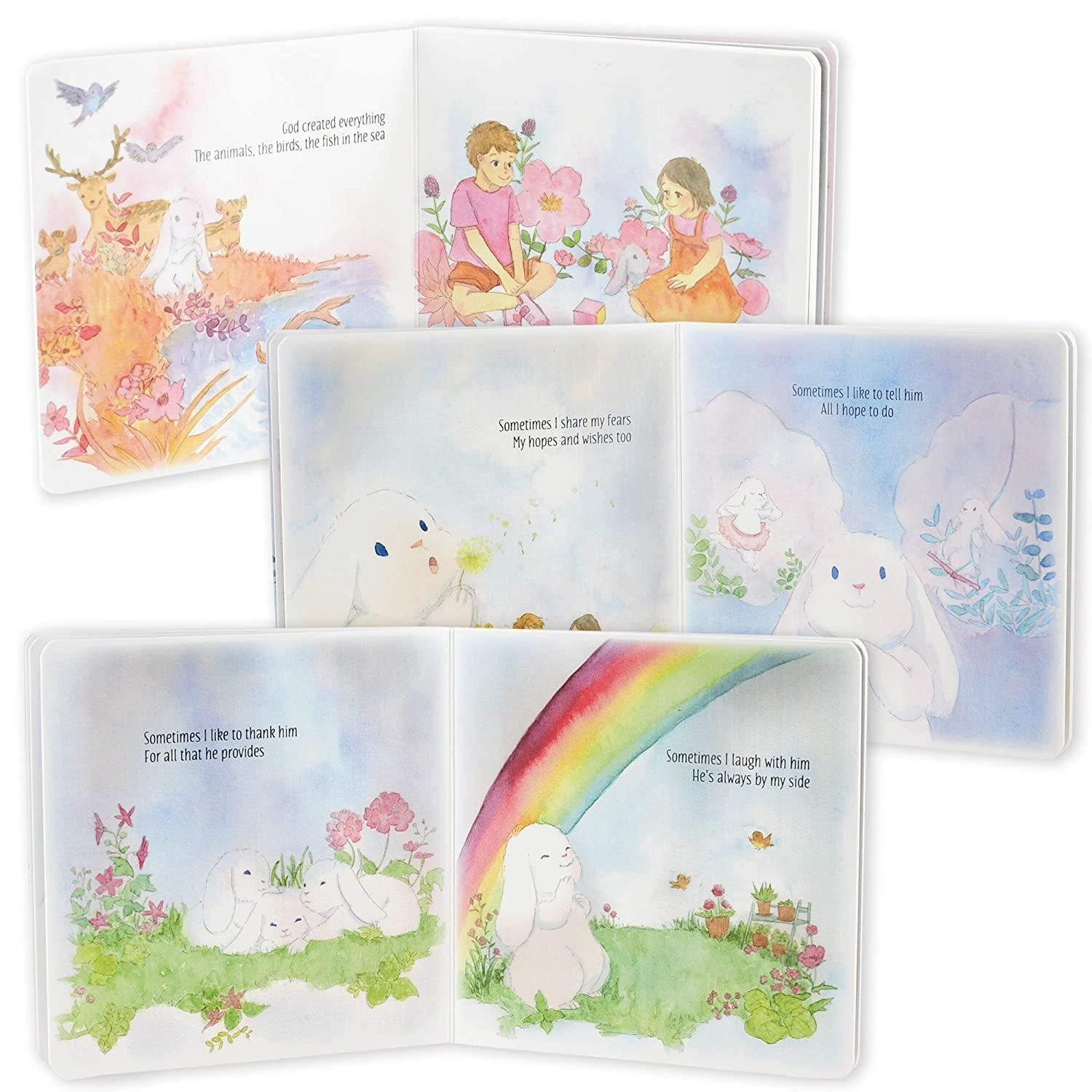 Everybunny Prays Gift Set for Girls - Praying Musical Bunny and Prayer ...