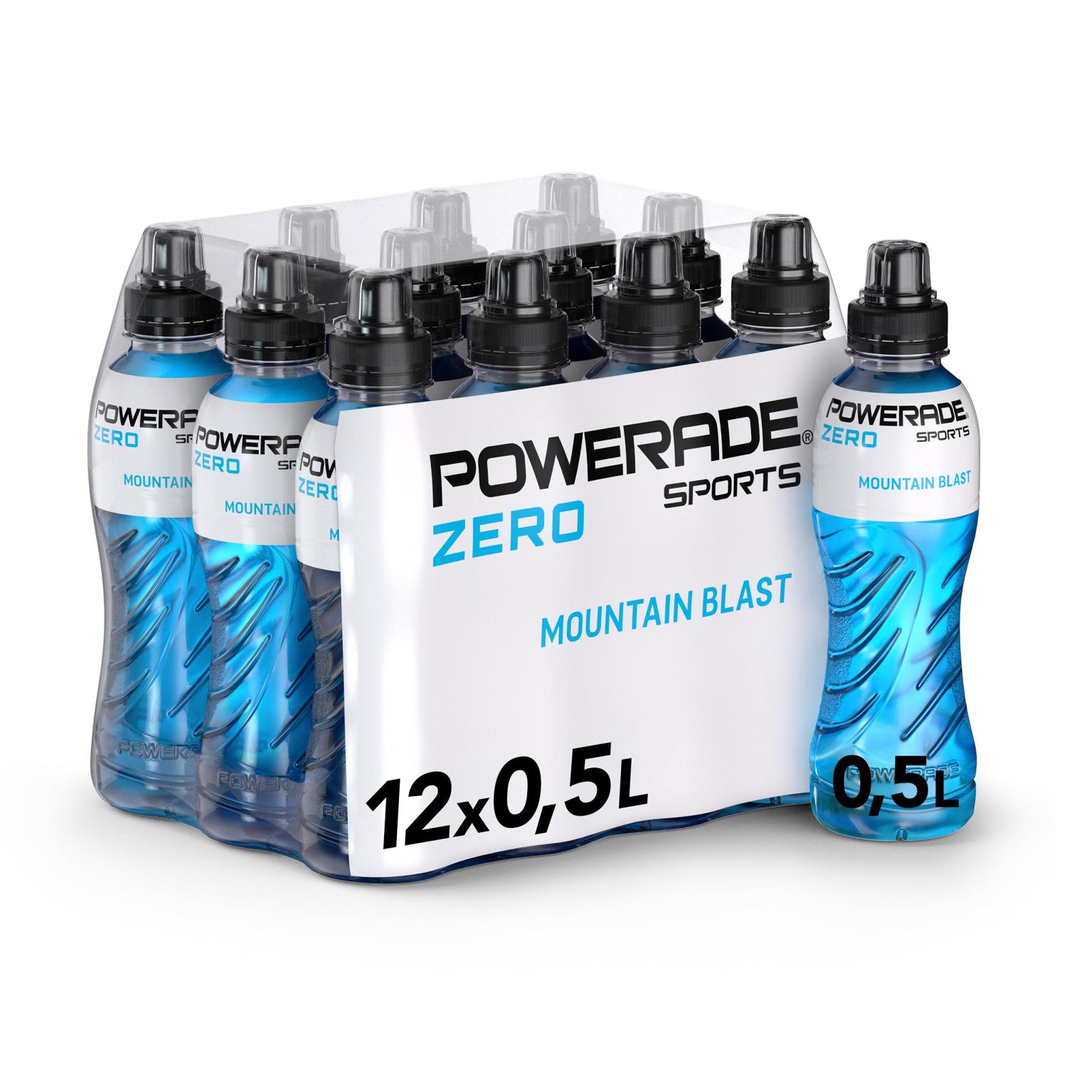 POWERADE Refreshing Drink Ice Storm Zero Bottle 50 cl | Buy Now with ...
