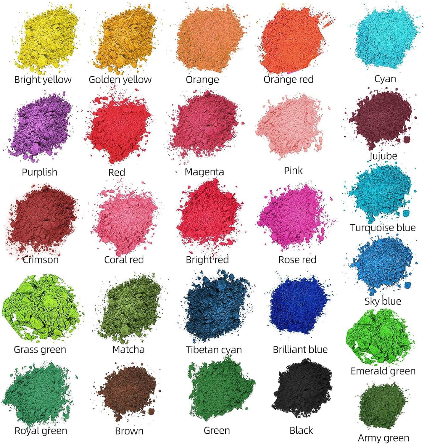 26-Pack Tie Dye Powder | Bright Fabric Dye for Children and Adults ...