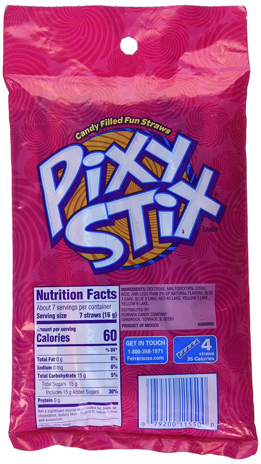 Wonka Pixy Stix Assorted Flavors 3.2 oz - Delicious Candy Treats | Buy Now with Express ...